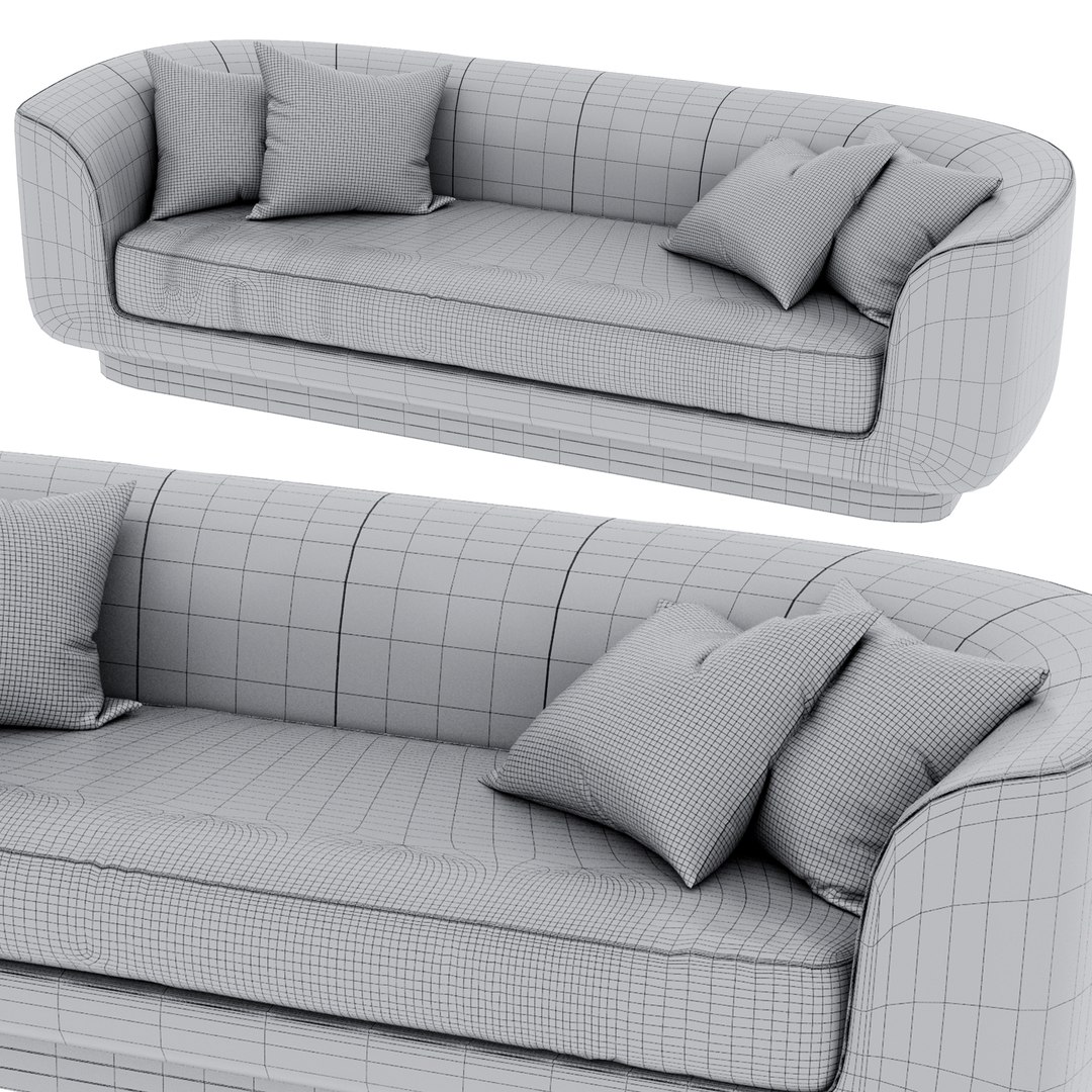 SOFA AUREA By ENNE 3D - TurboSquid 2010043