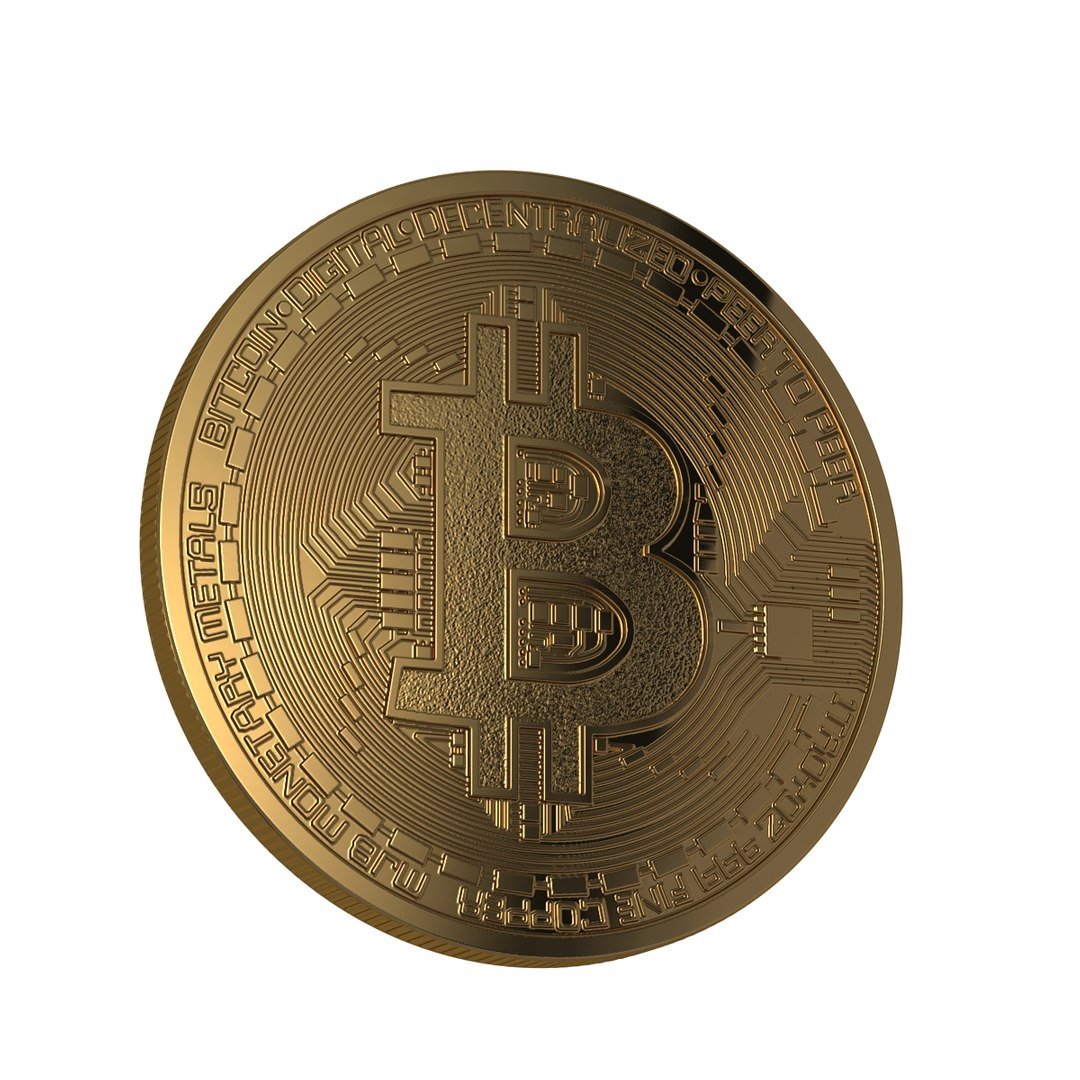 Bitcoin Coins 3dprint 3D Model - TurboSquid 1240693
