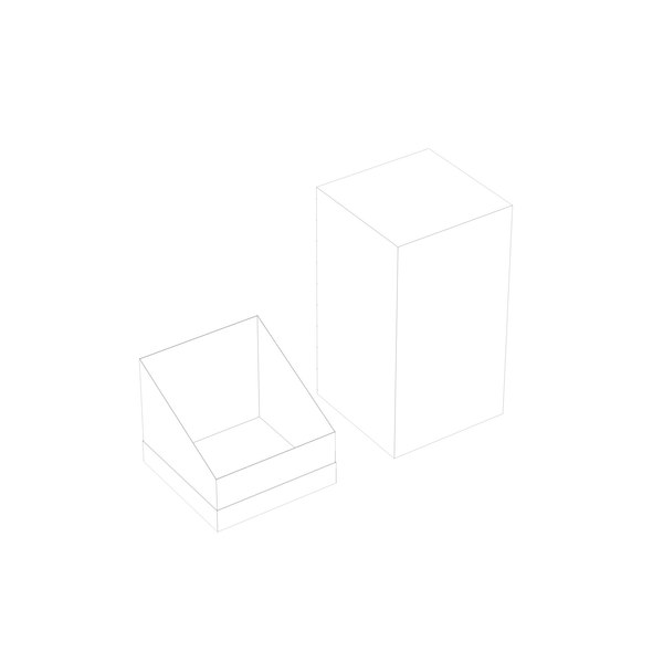 Mockup paper box 3D model - TurboSquid 1668404