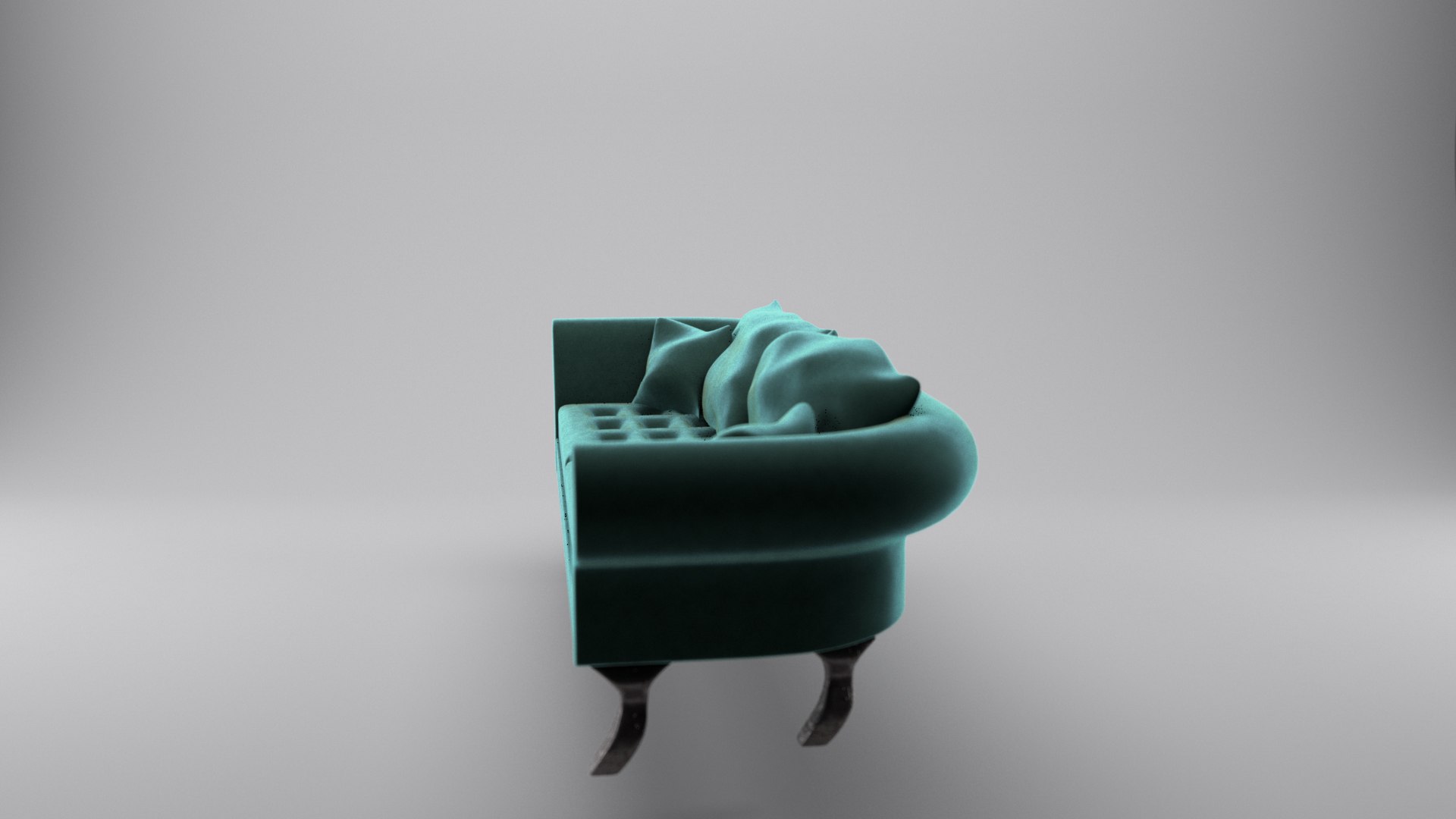 Vintage Two Seater Sofa 3D Model - TurboSquid 2084944