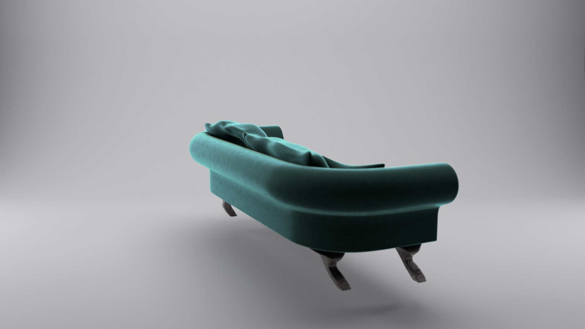Vintage Two Seater Sofa 3D Model - TurboSquid 2084944