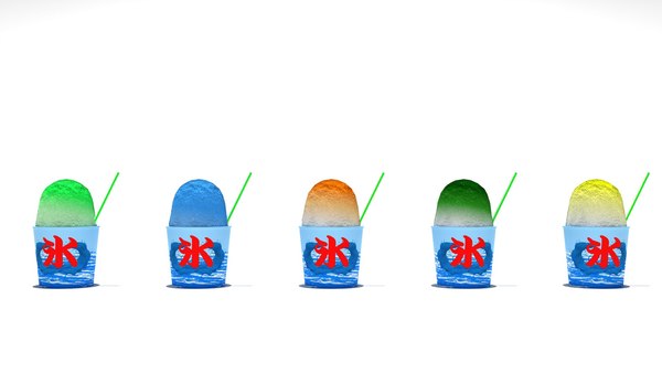 modelo 3d Shaved ice Set - TurboSquid 1920685