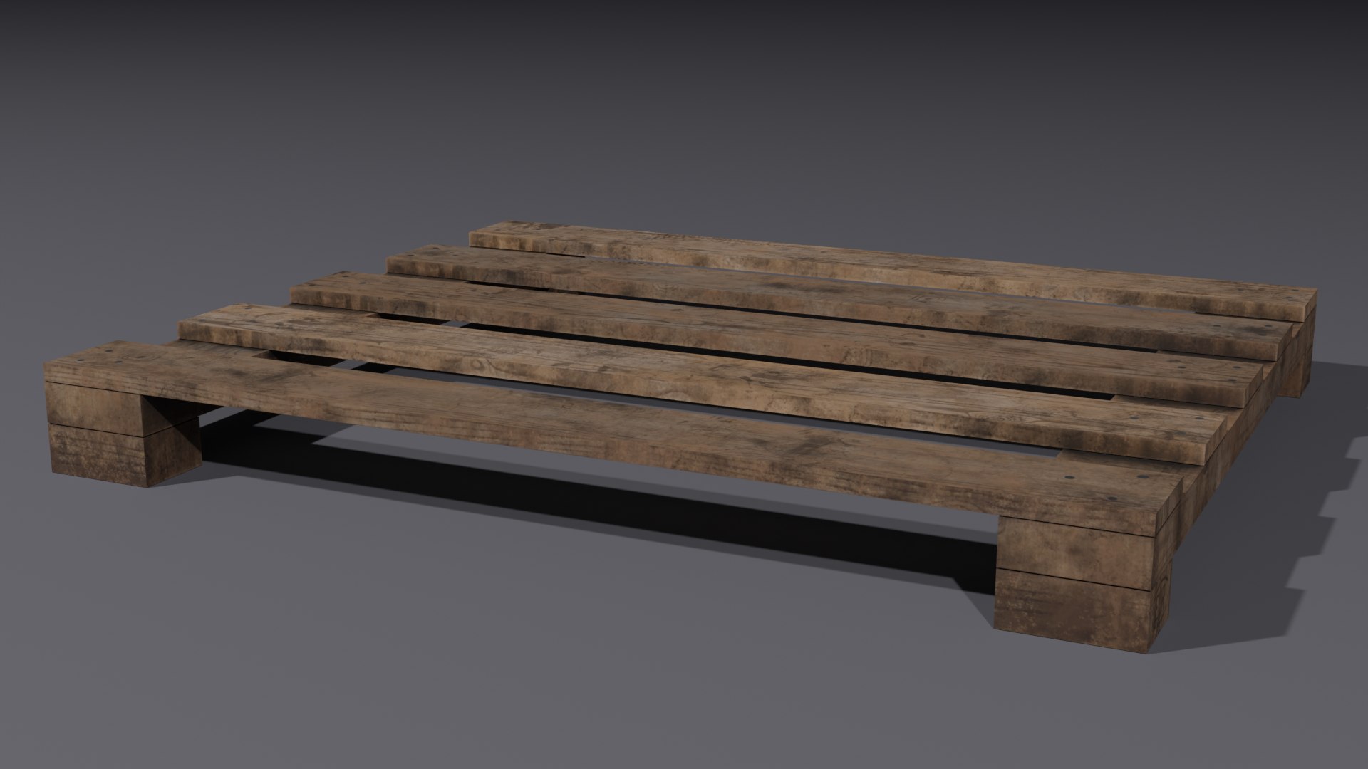 Wooden Pallet 3D Model - TurboSquid 2163765