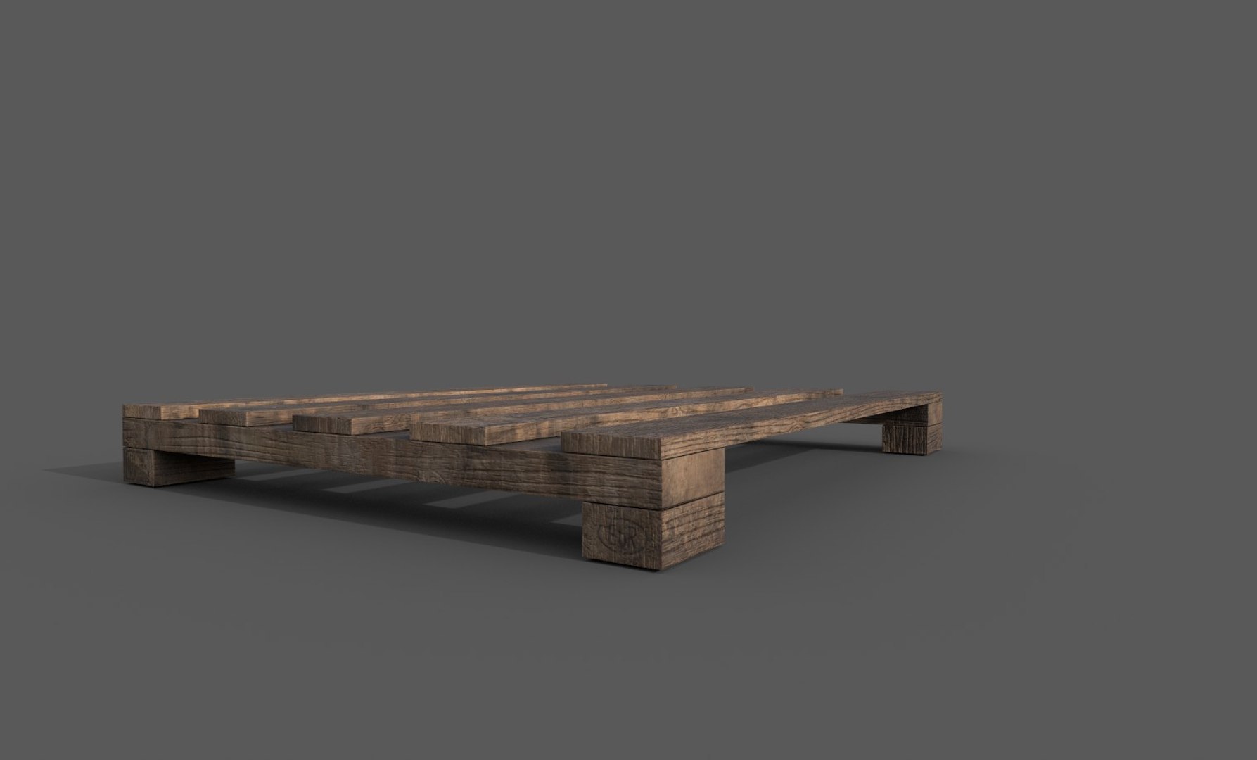 Wooden Pallet 3D Model - TurboSquid 2163765