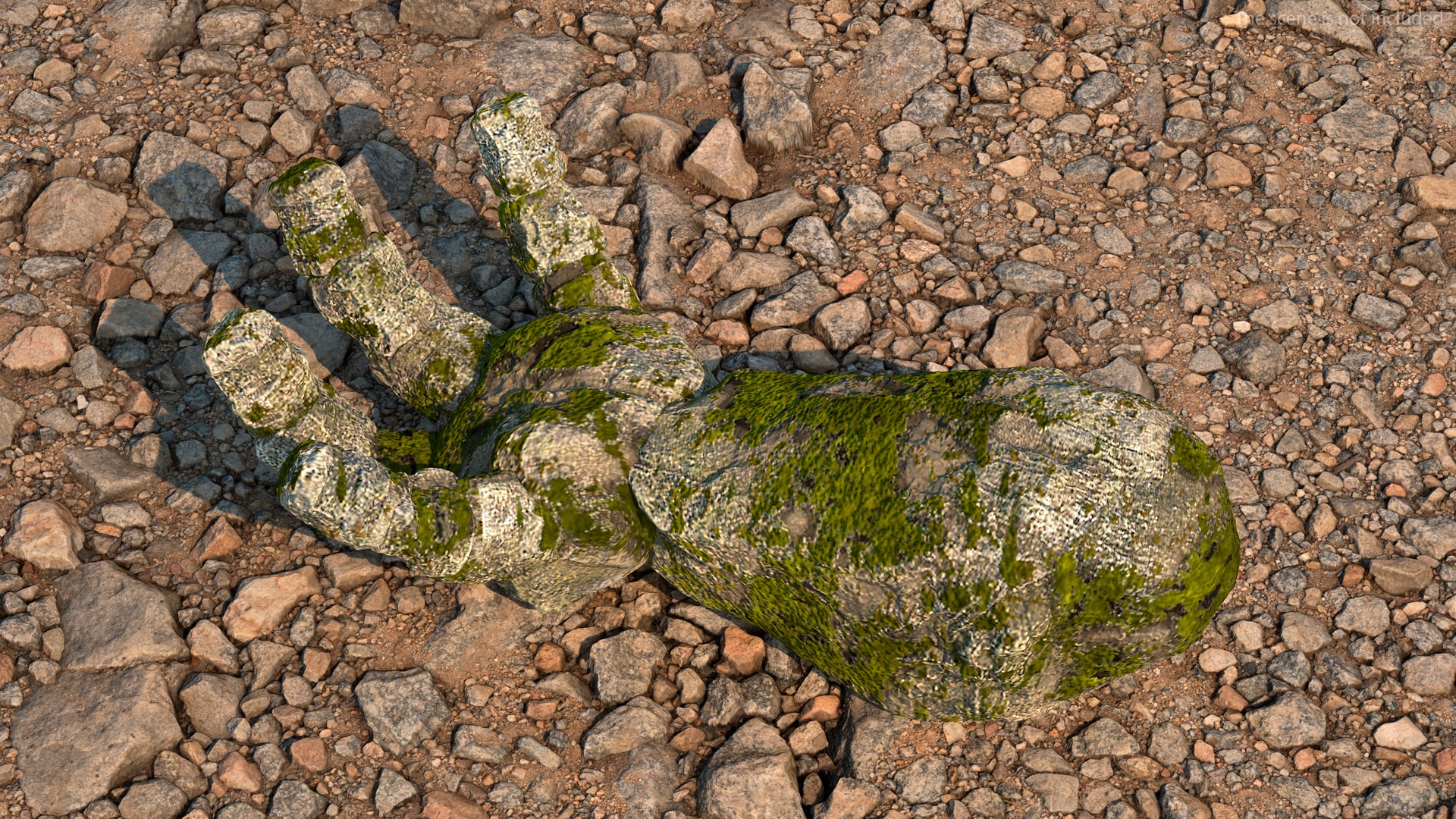 3D Stone Golem Hand - TurboSquid 2031843