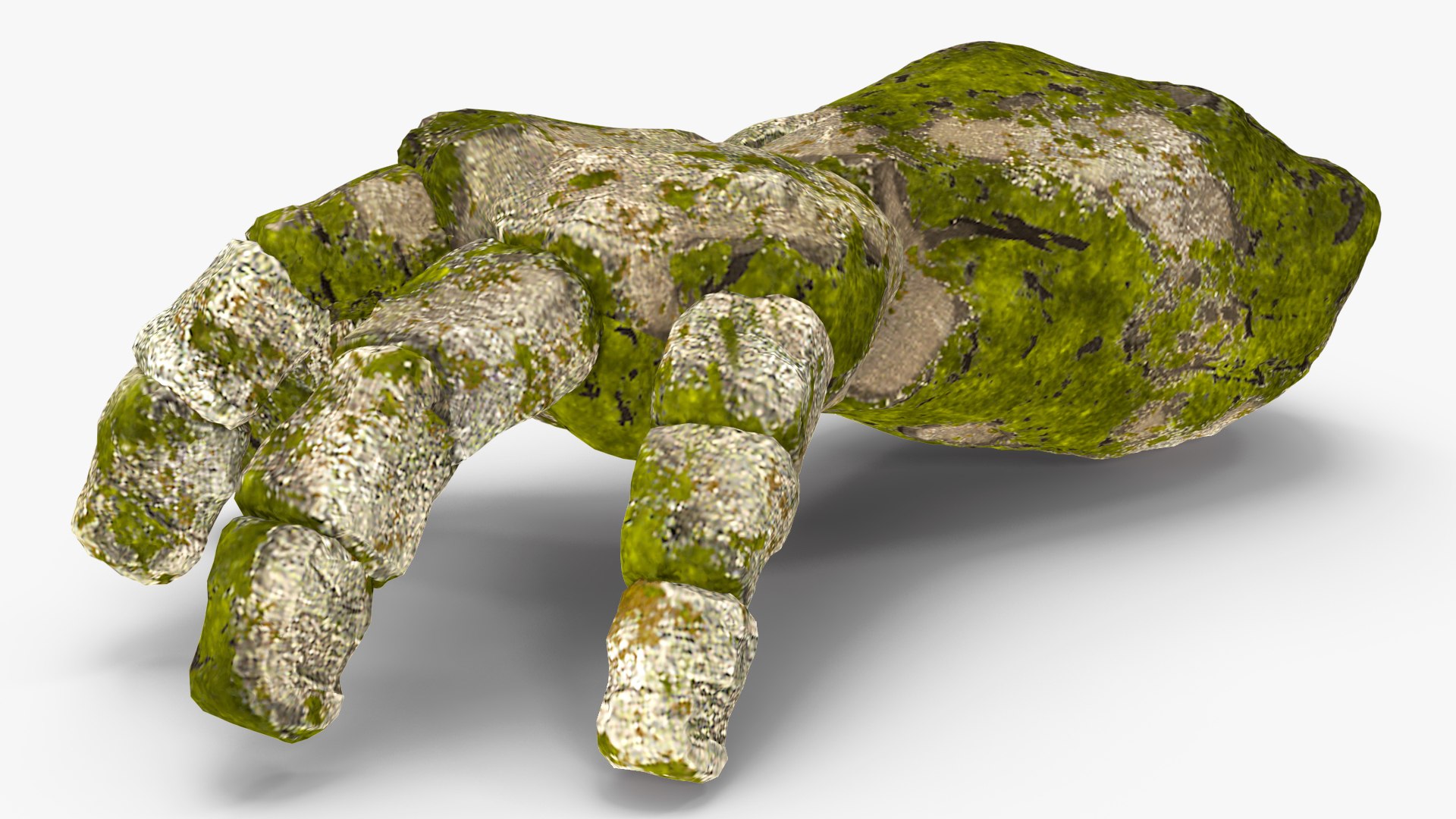 3D Stone Golem Hand - TurboSquid 2031843