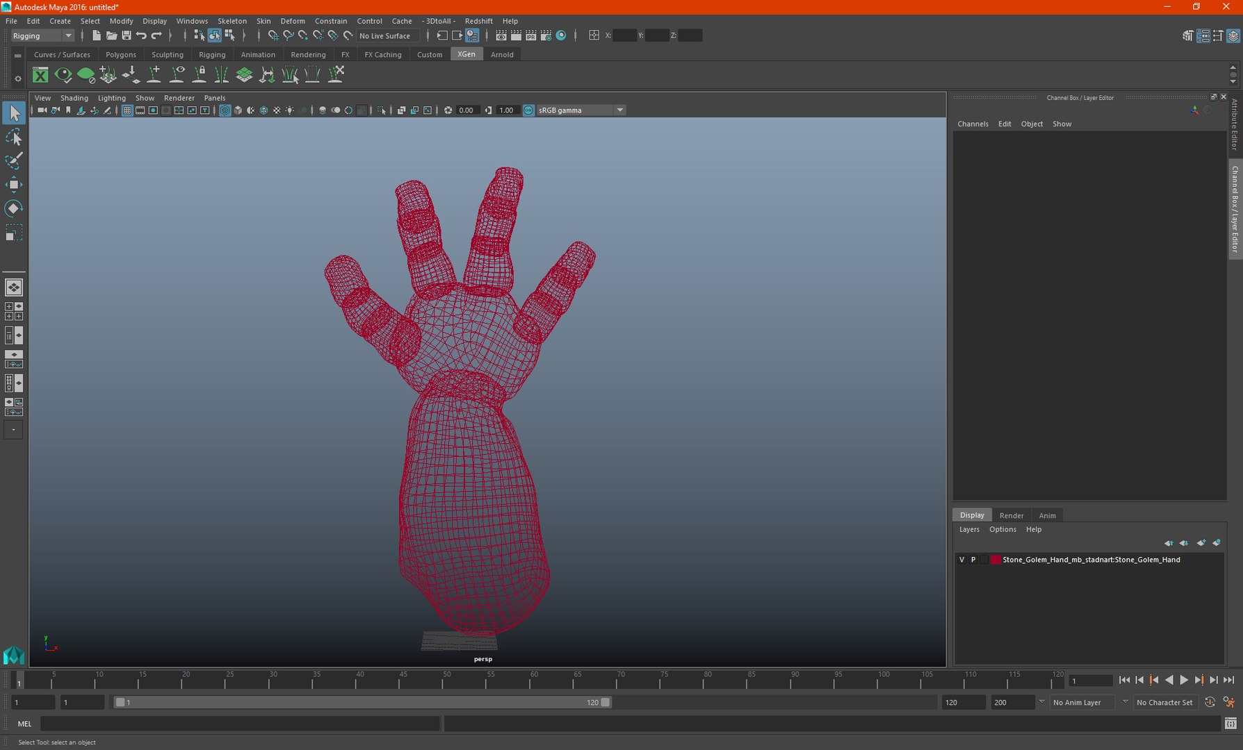 3D Stone Golem Hand - TurboSquid 2031843