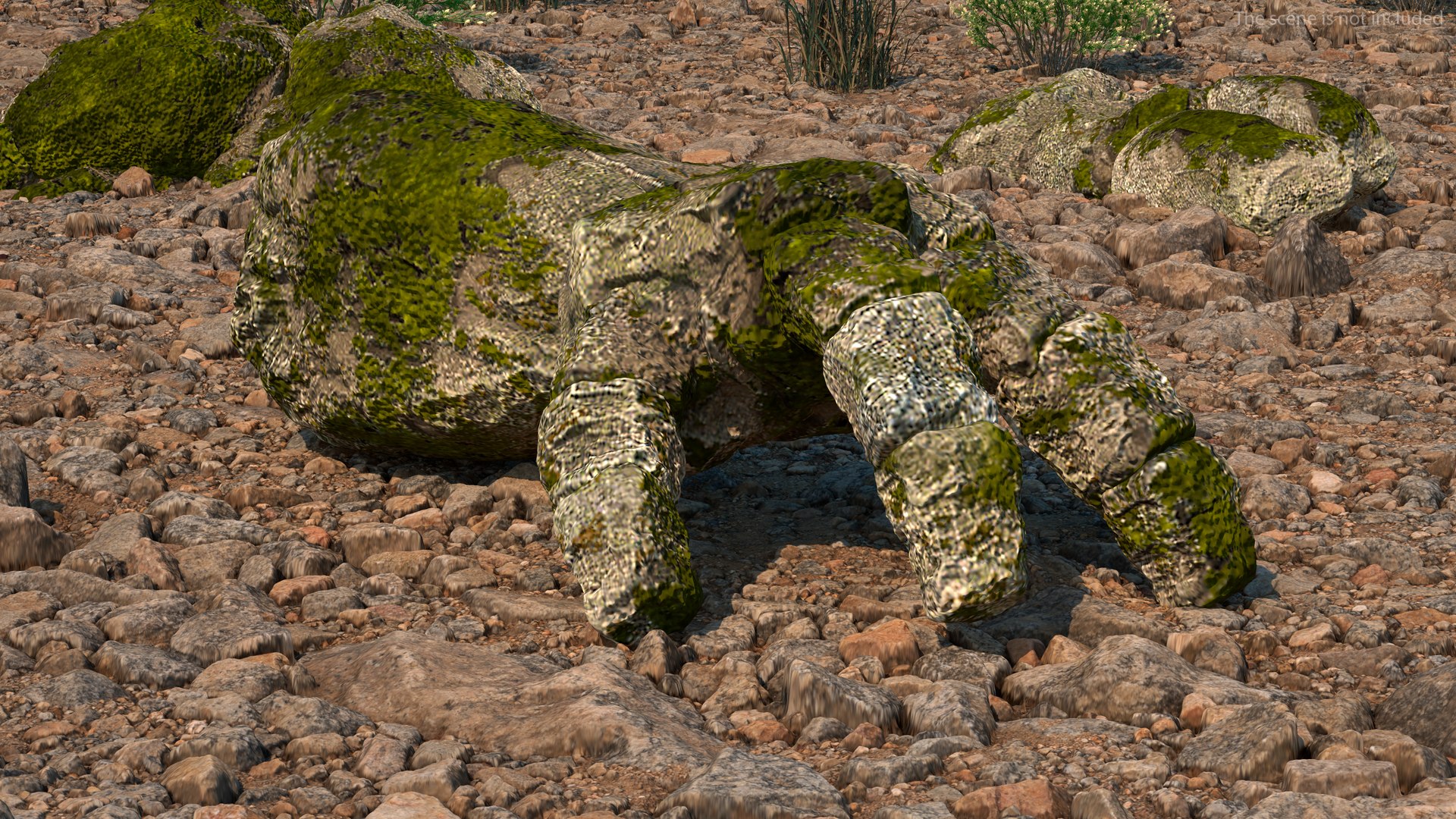 3D Stone Golem Hand - TurboSquid 2031843