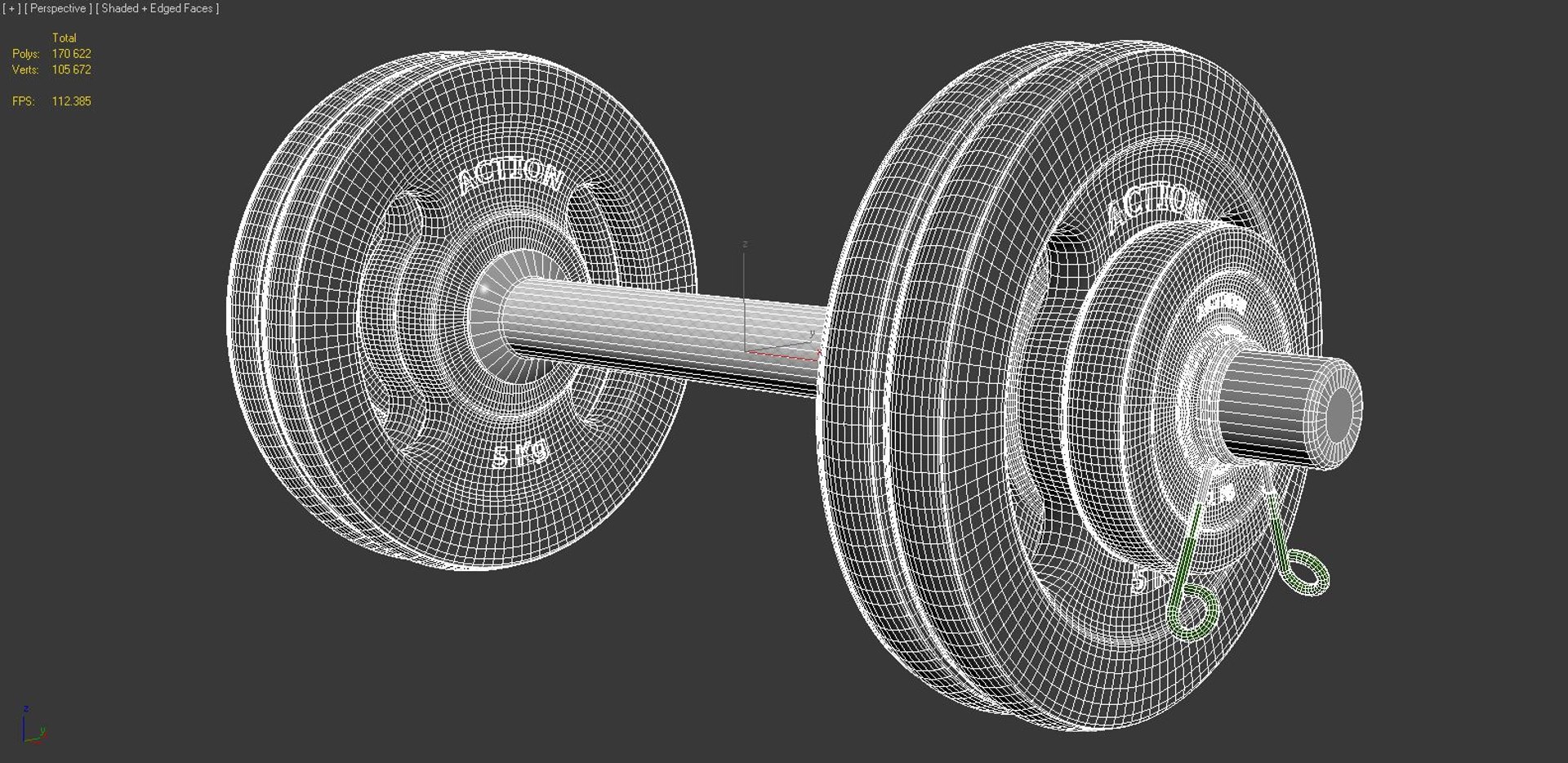 Max Gym Barbell Bell
