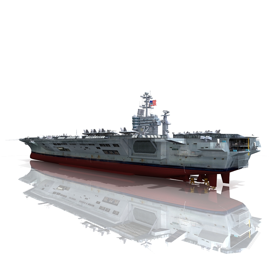 uss abraham cvn-72 cvn 3d lwo