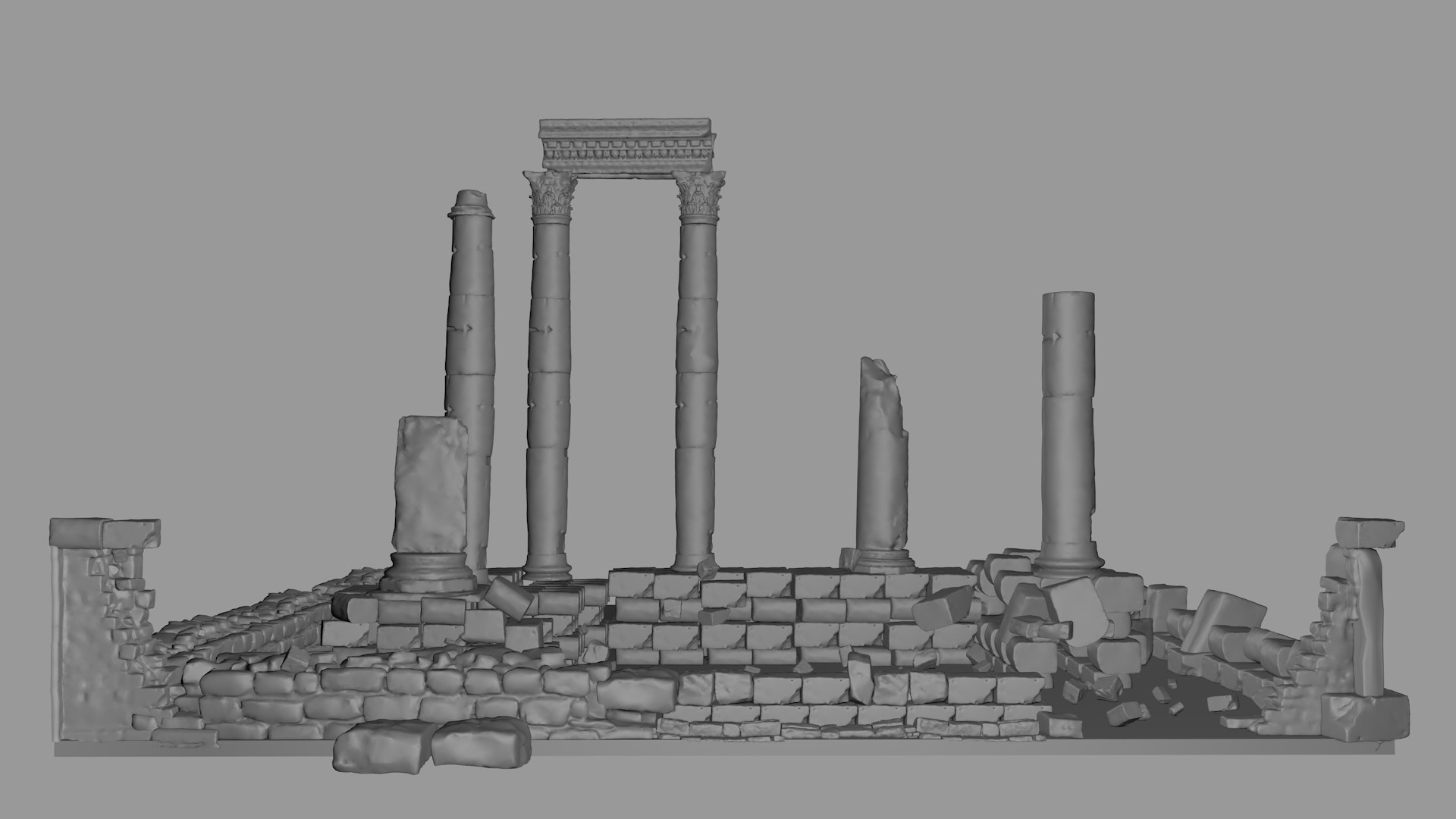 Roman Antiquities 3D Model - TurboSquid 1769888