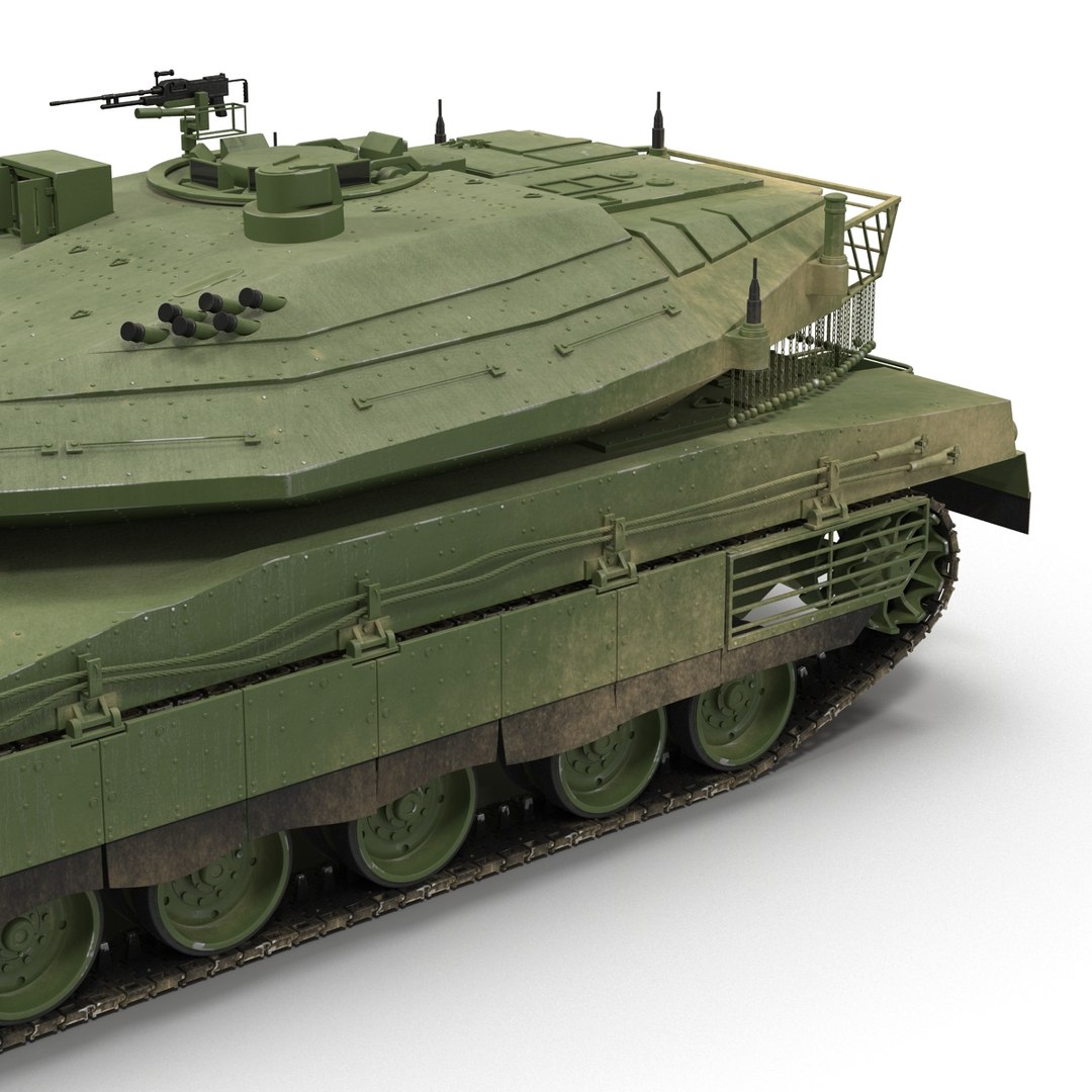 3d Model Merkava Mk Iv Rigged