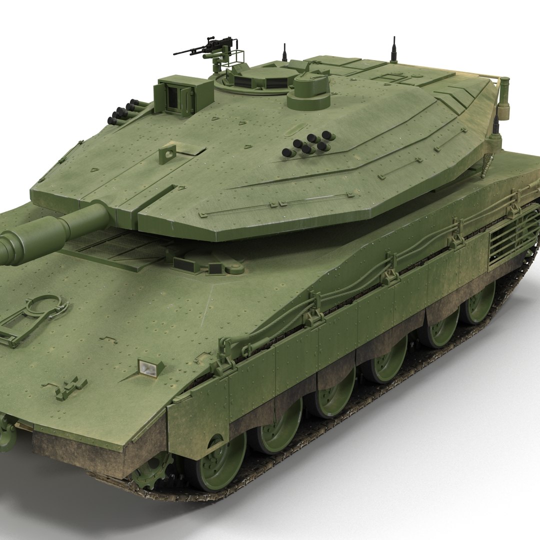 3d Model Merkava Mk Iv Rigged