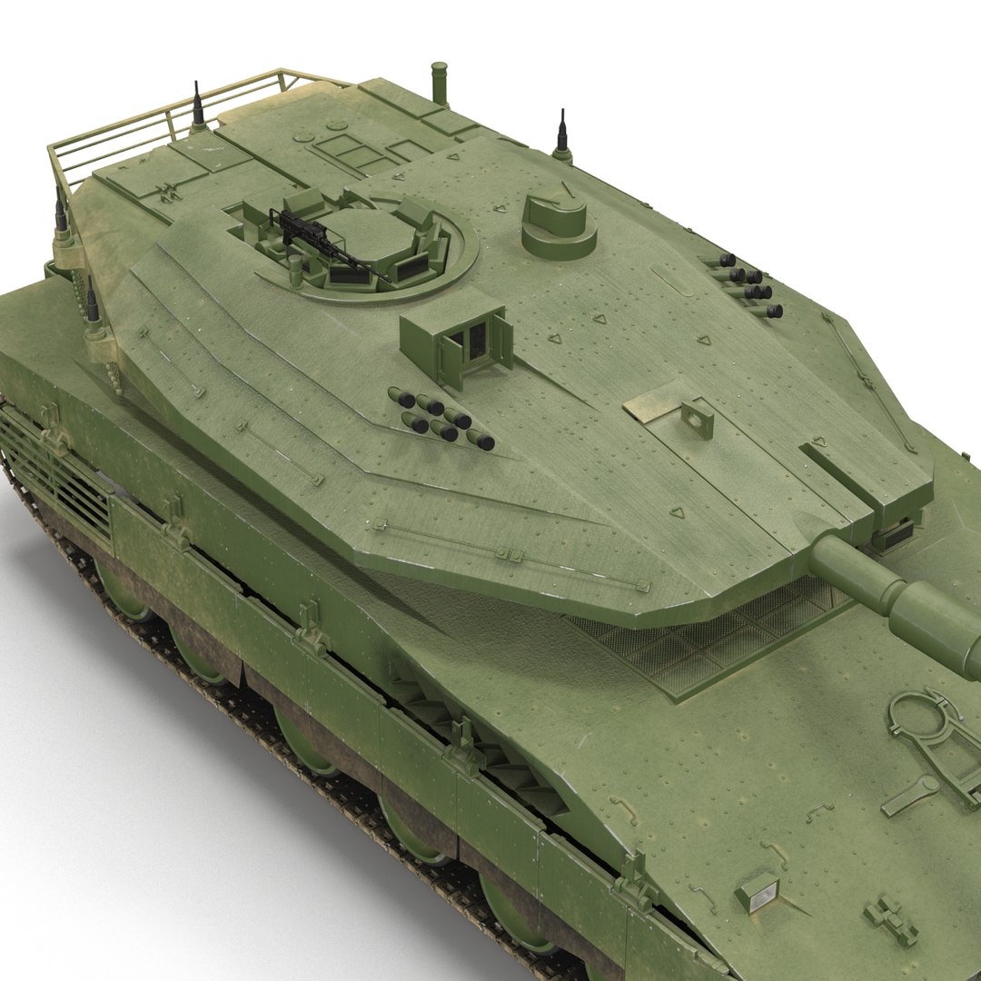 3d Model Merkava Mk Iv Rigged