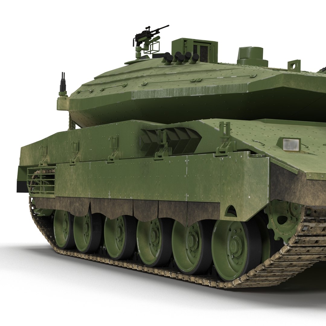 3d Model Merkava Mk Iv Rigged