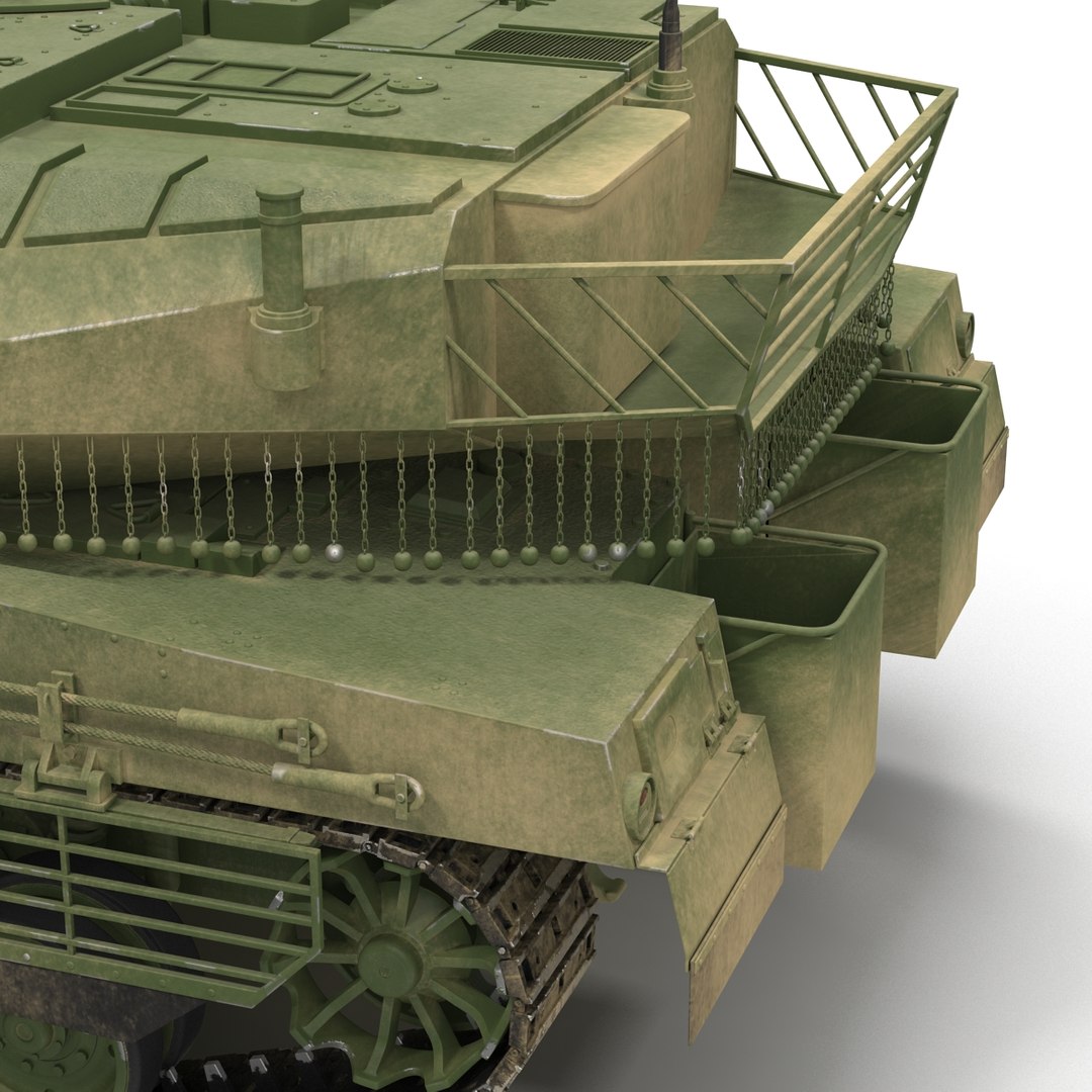 3d Model Merkava Mk Iv Rigged