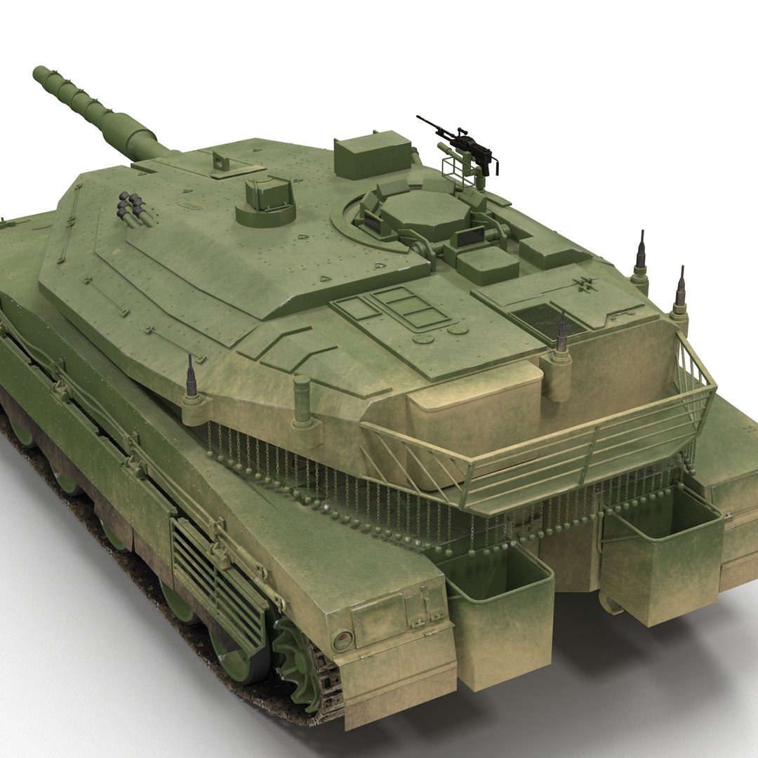 3d Model Merkava Mk Iv Rigged