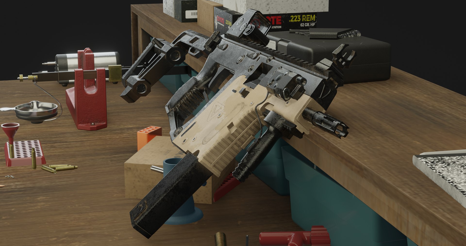 3D Model Vector-Kriss - TurboSquid 1858641