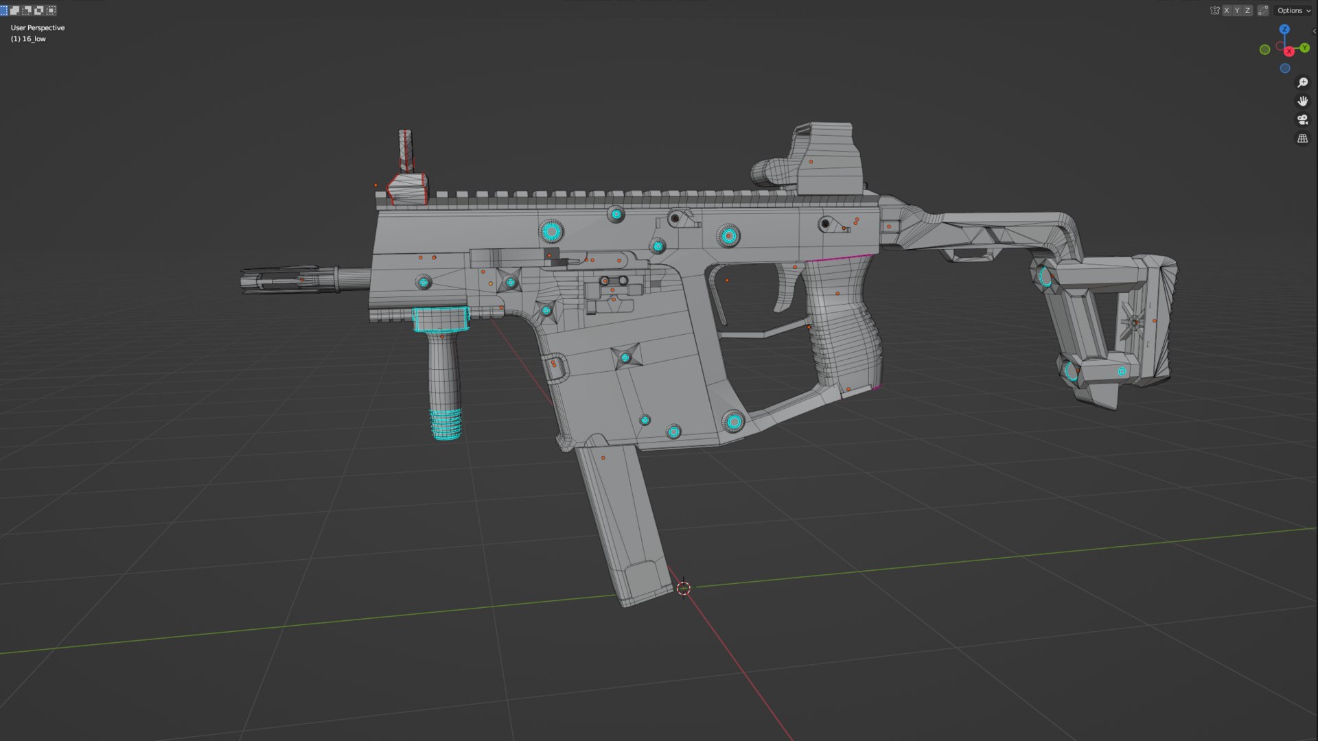 3D Model Vector-Kriss - TurboSquid 1858641