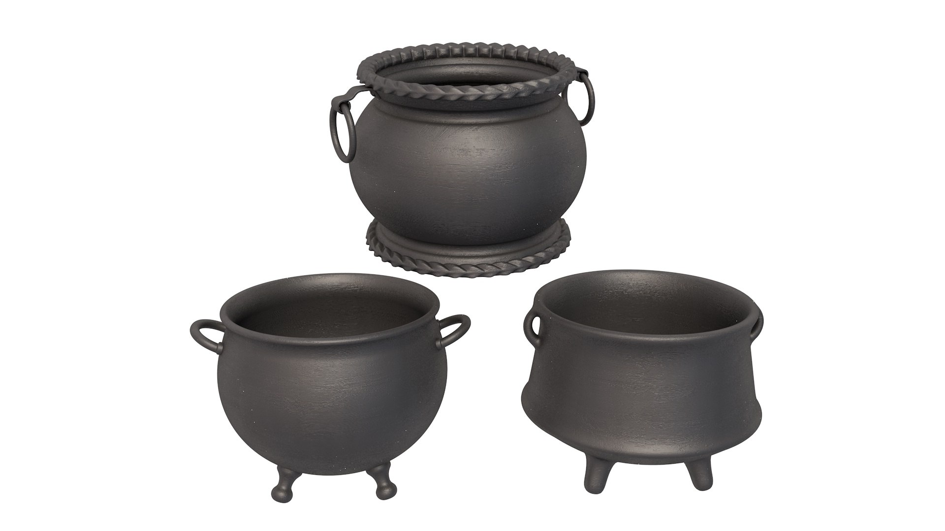 3D Cauldron Collection Model - TurboSquid 1977526