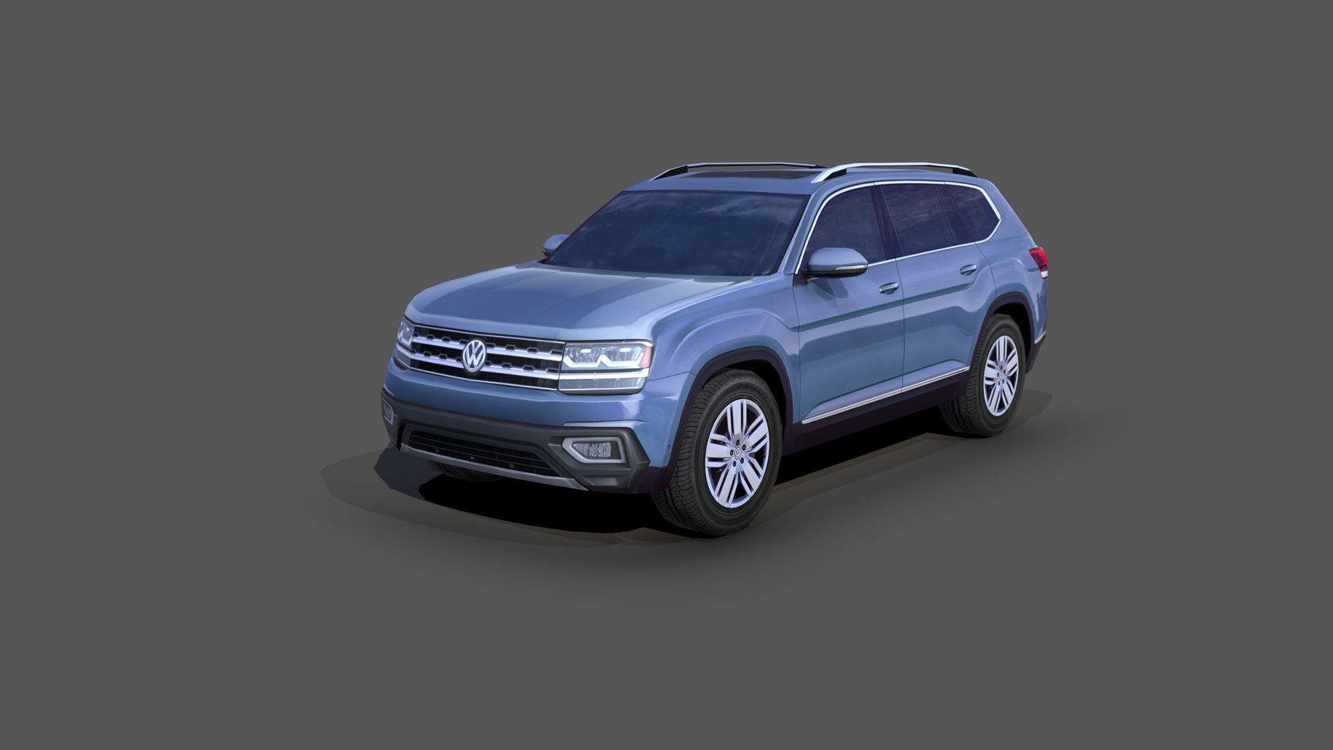 3D Volkswagen Atlas Suv Model - TurboSquid 1514260