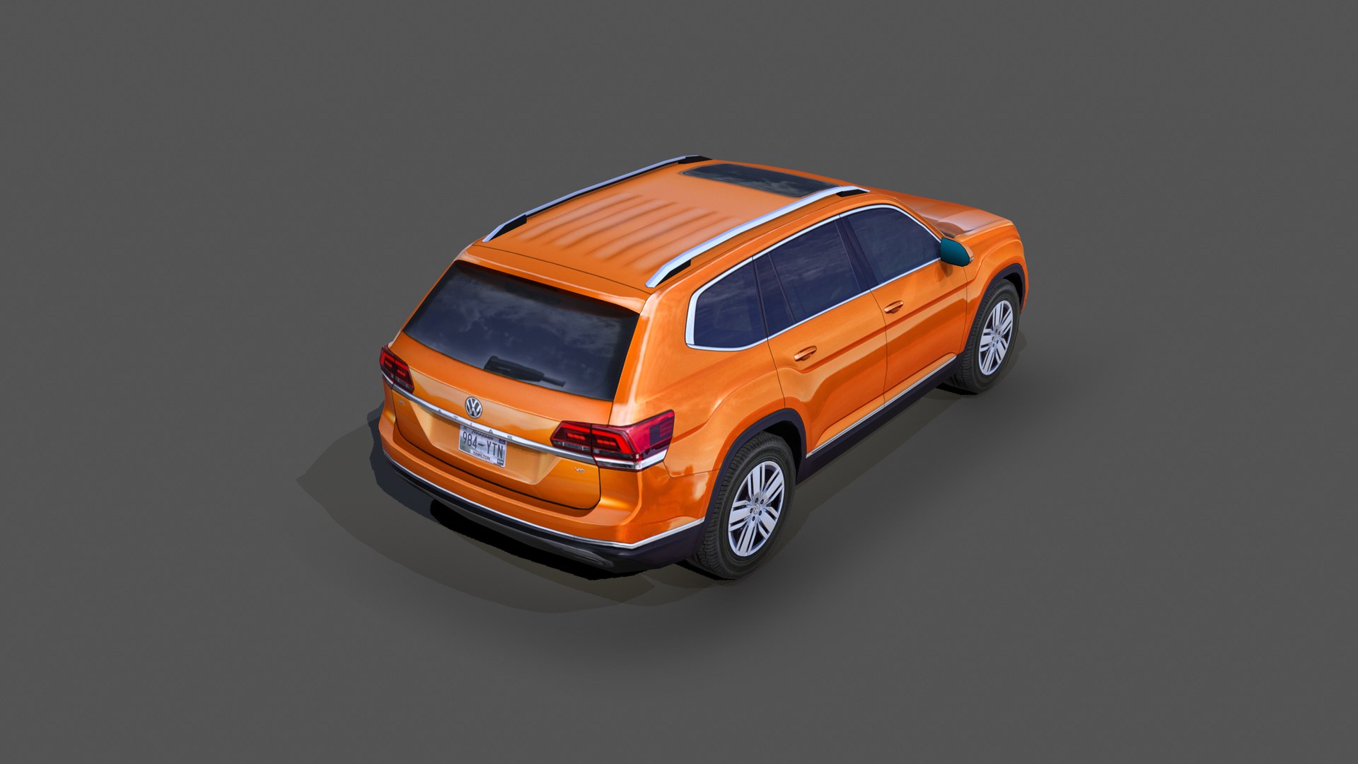 3D Volkswagen Atlas Suv Model - TurboSquid 1514260