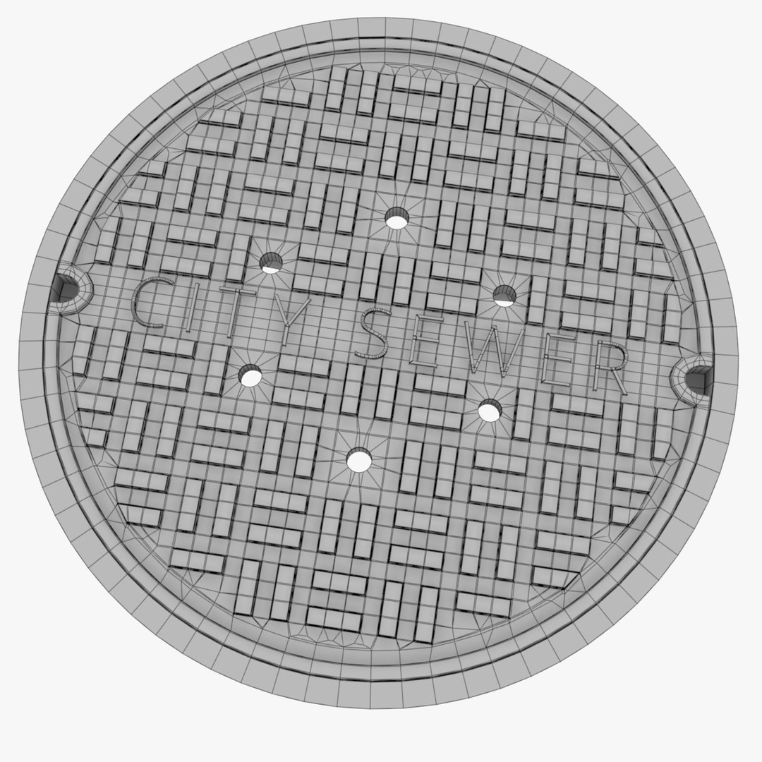 3d Model Manhole Cover