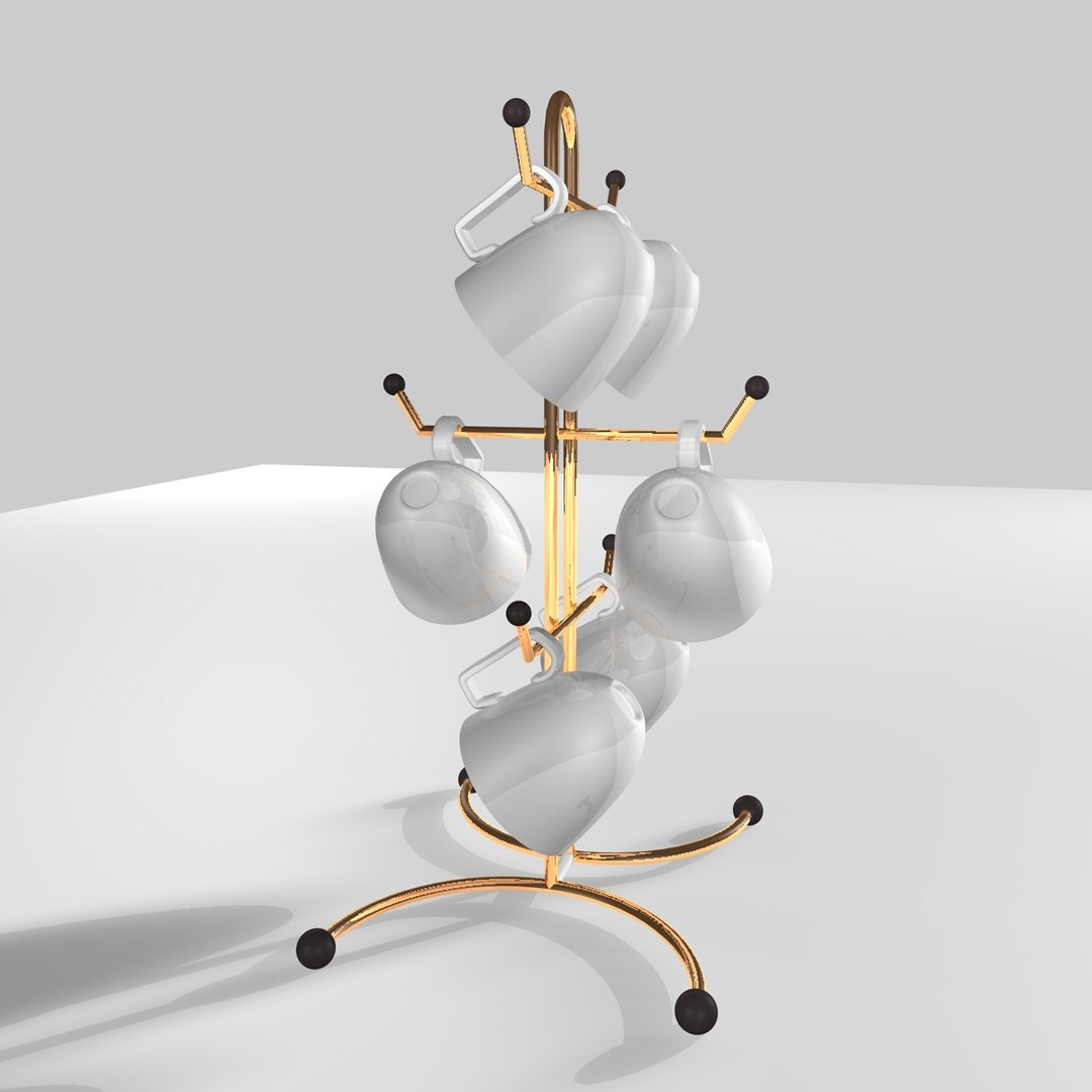 Mug Tree 3d Model
