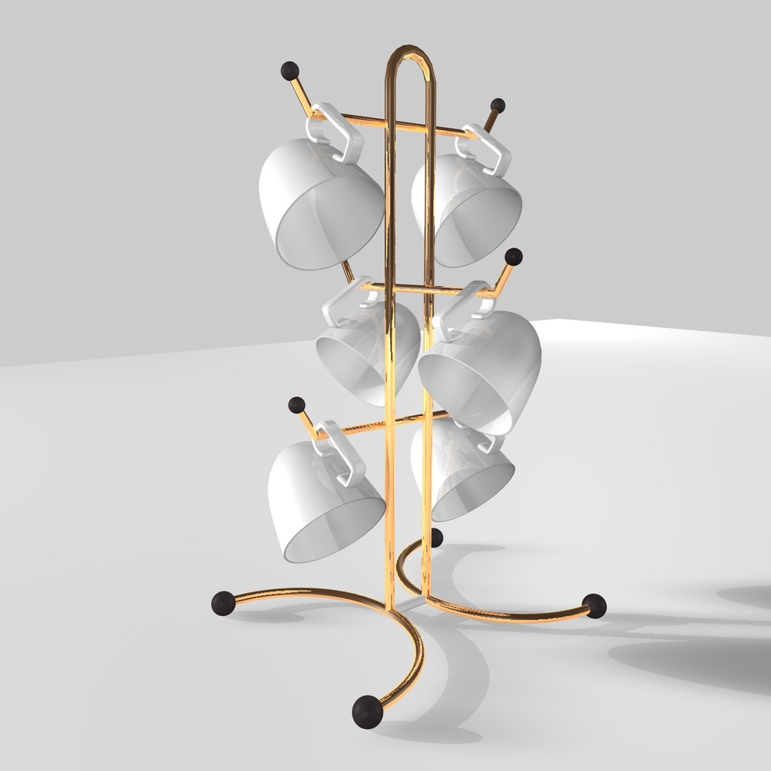 Mug Tree 3d Model