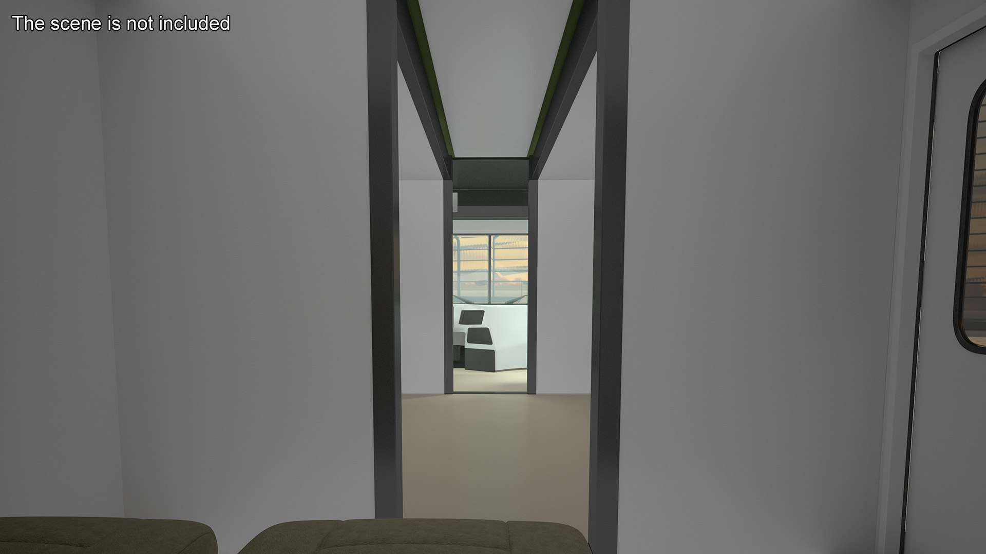 NYPD Mobile Command Center Simple Interior model - TurboSquid 2088558