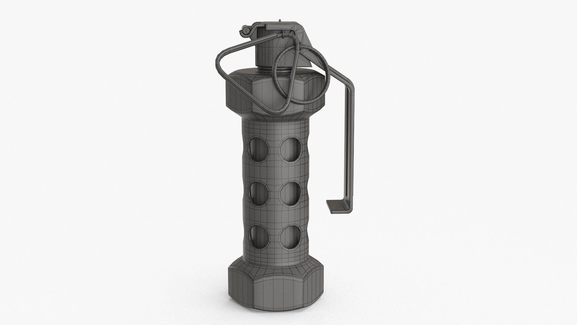 3D Model Hand Grenade V5 - TurboSquid 1962652
