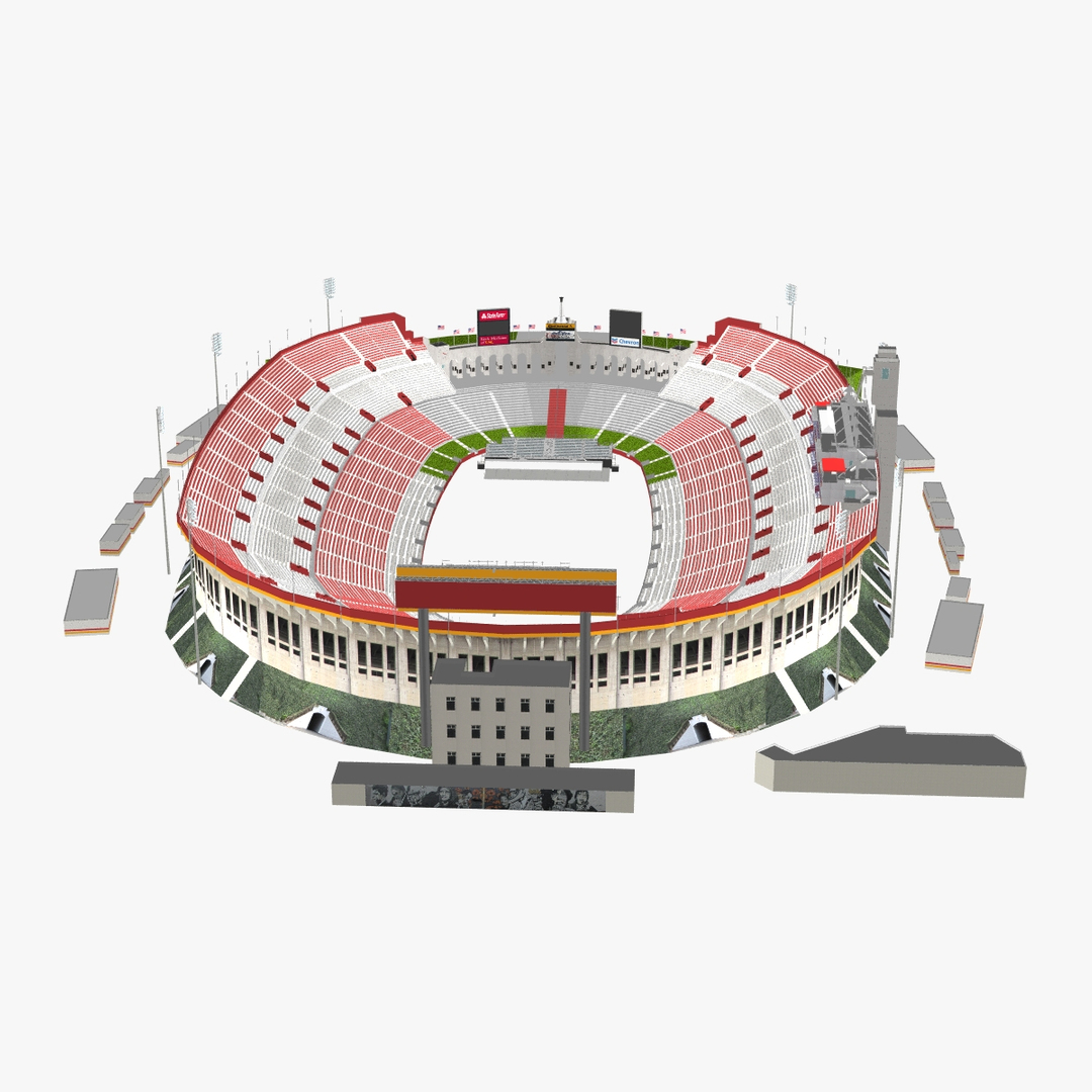 3d model los angeles memorial coliseum