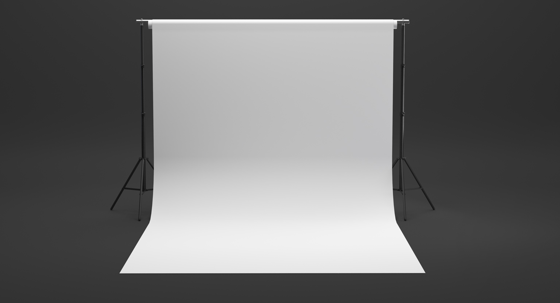 3D photo studio white backdrop model - TurboSquid 1361386