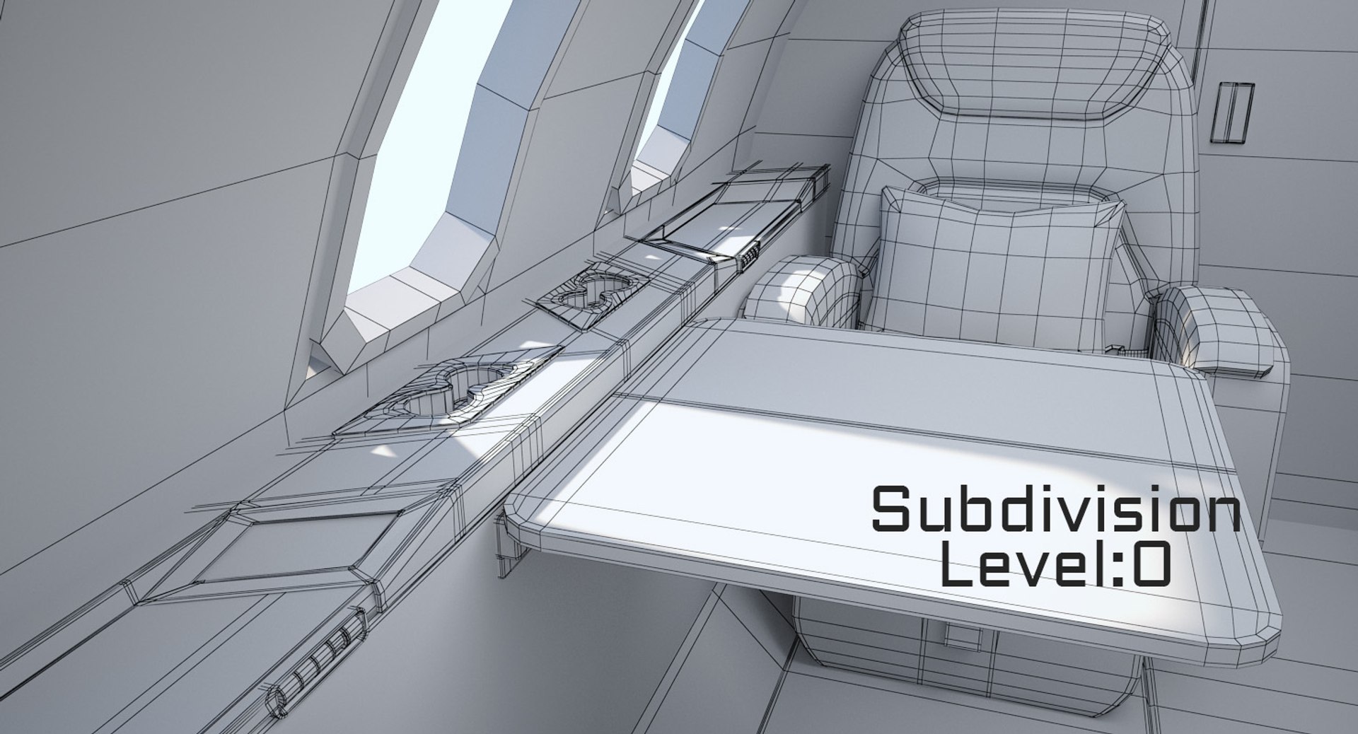 3D Bombardier Challenger Interior - TurboSquid 1361231