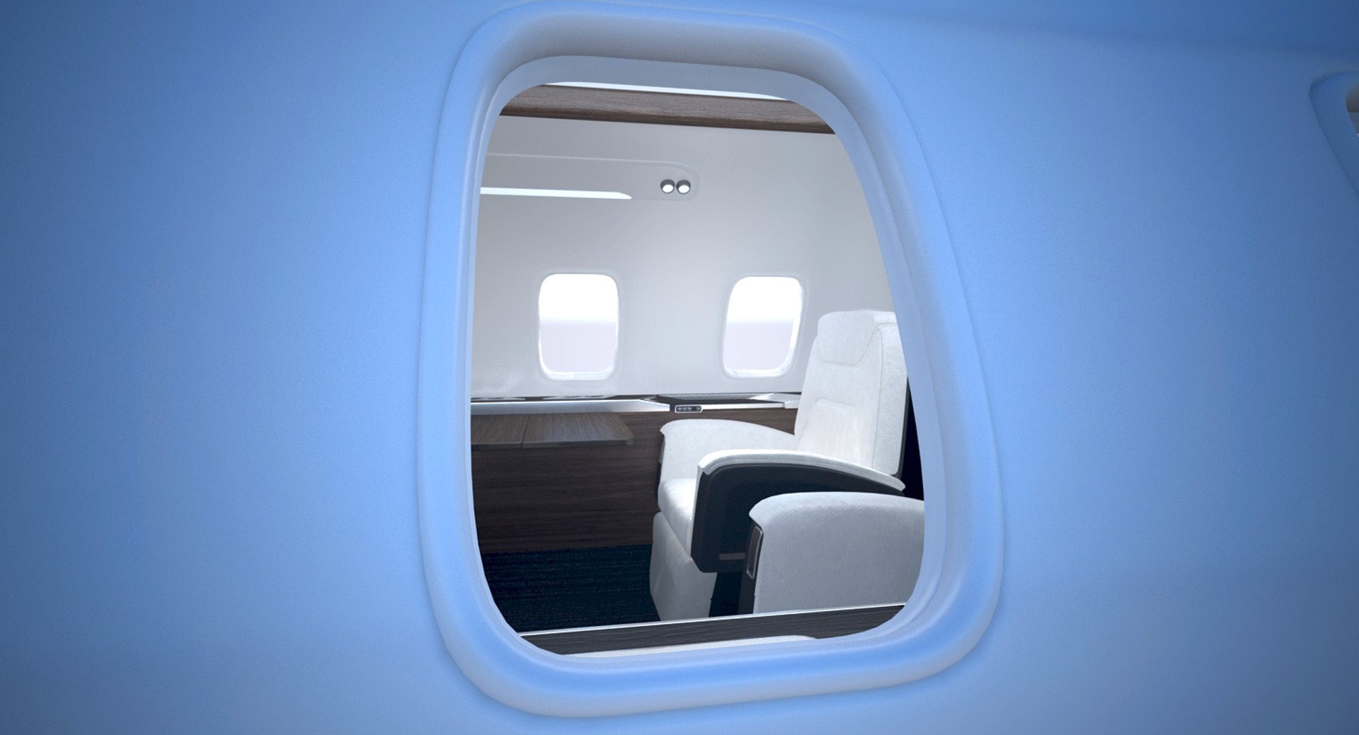 3D Bombardier Challenger Interior - TurboSquid 1361231