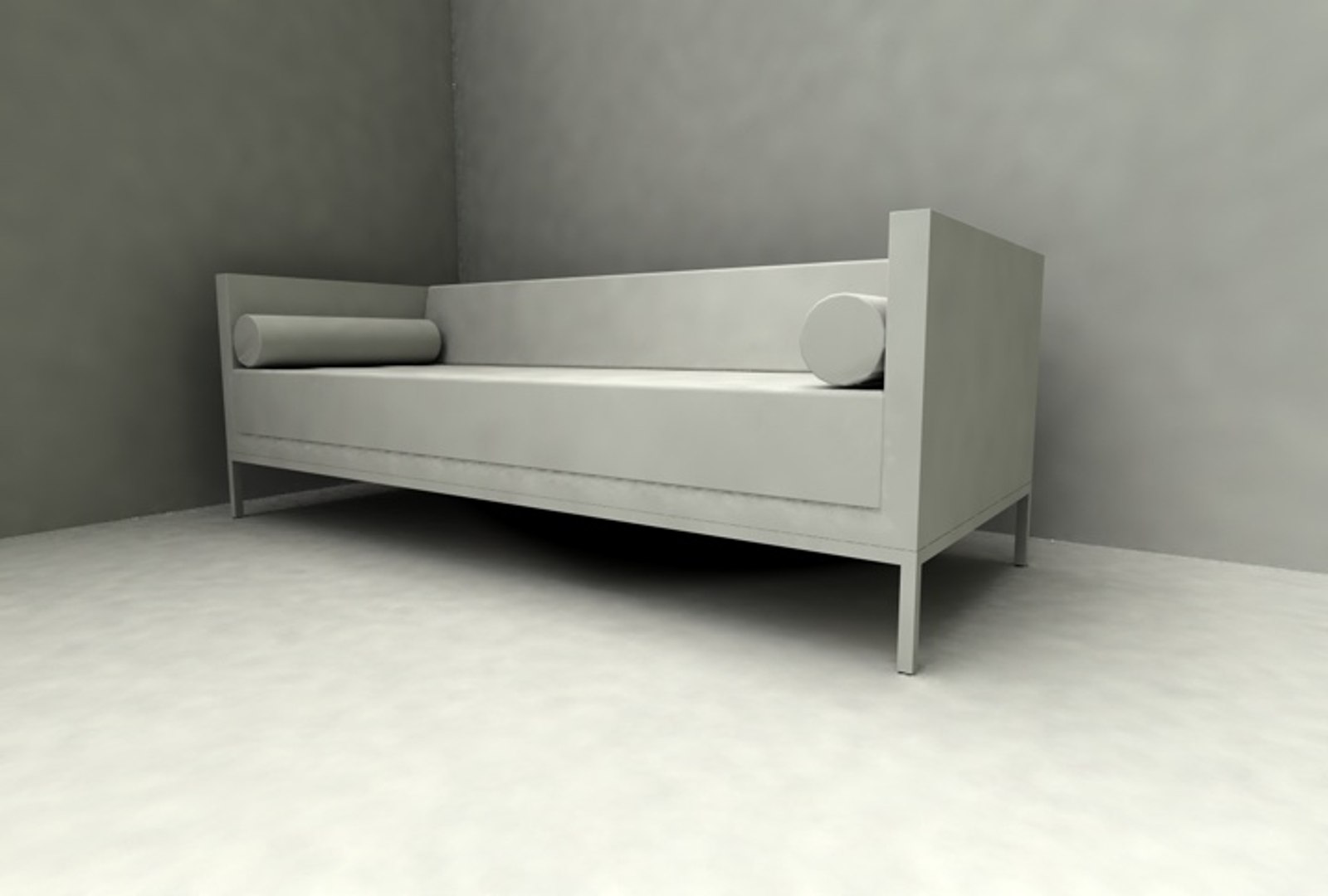 hbf sofa 3d 3ds