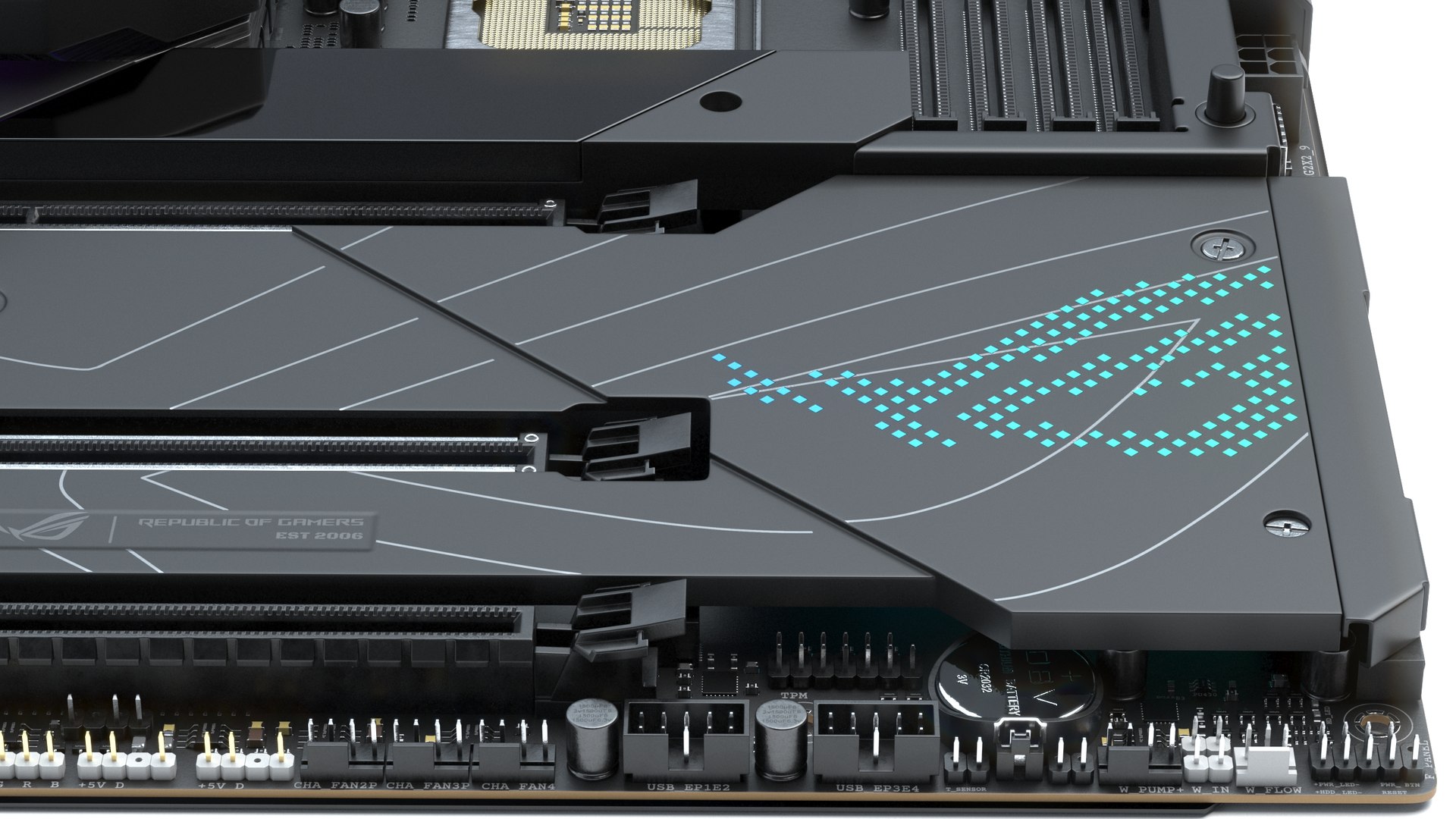 ASUS ROG MAXIMUS Z690 FORMULA Black 3D Model - TurboSquid 2071083