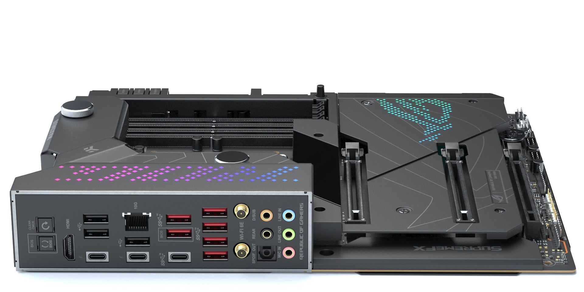 ASUS ROG MAXIMUS Z690 FORMULA Black 3D Model - TurboSquid 2071083