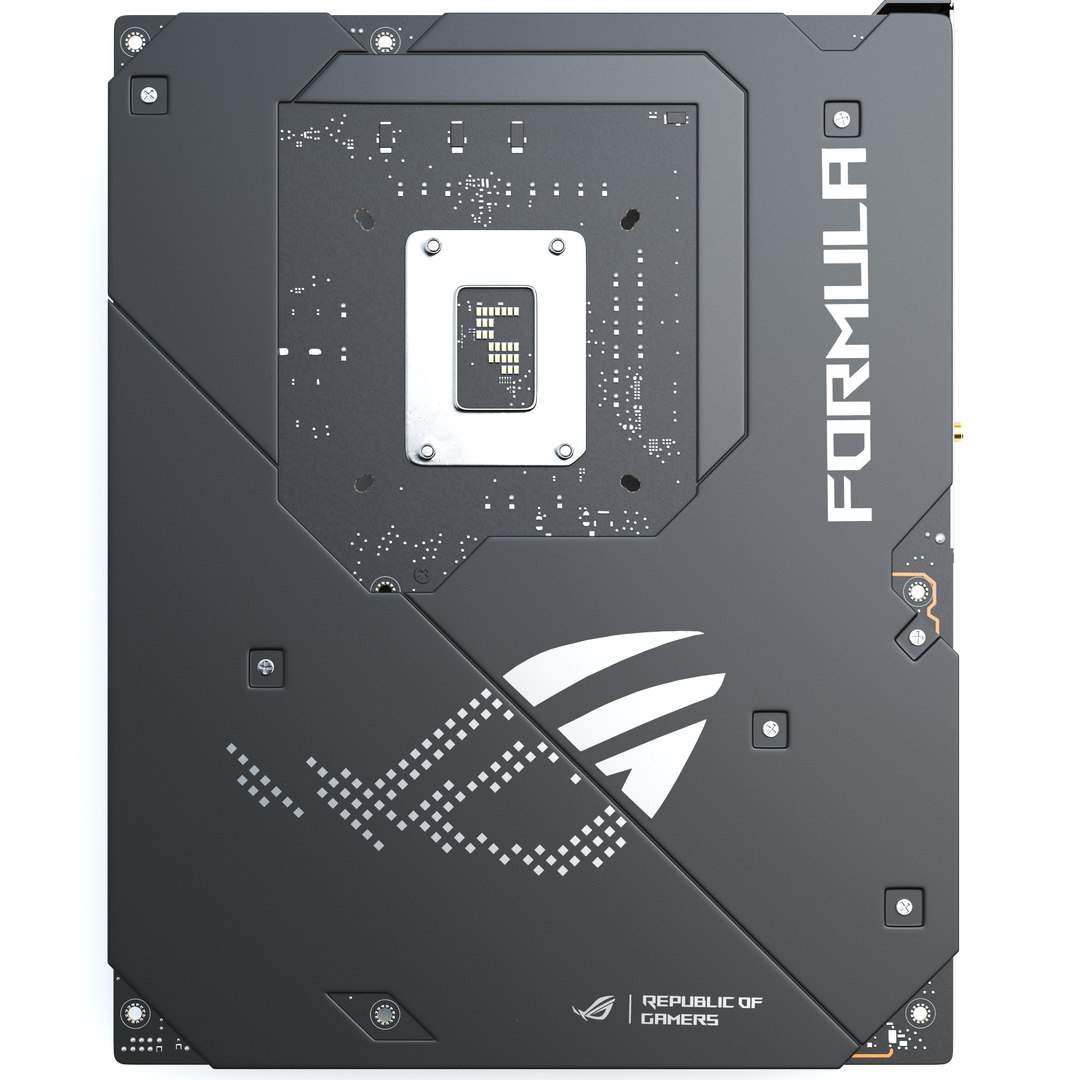 ASUS ROG MAXIMUS Z690 FORMULA Black 3D Model - TurboSquid 2071083