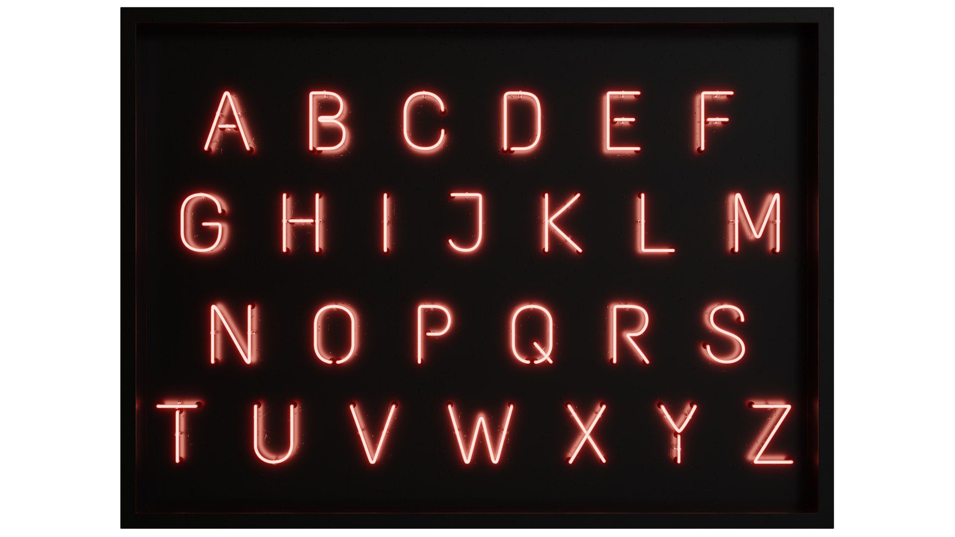 Neon N 3D Model - TurboSquid 1914150