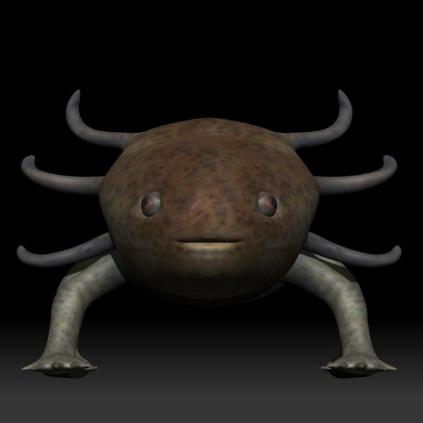 Blender Axolotl Models | TurboSquid