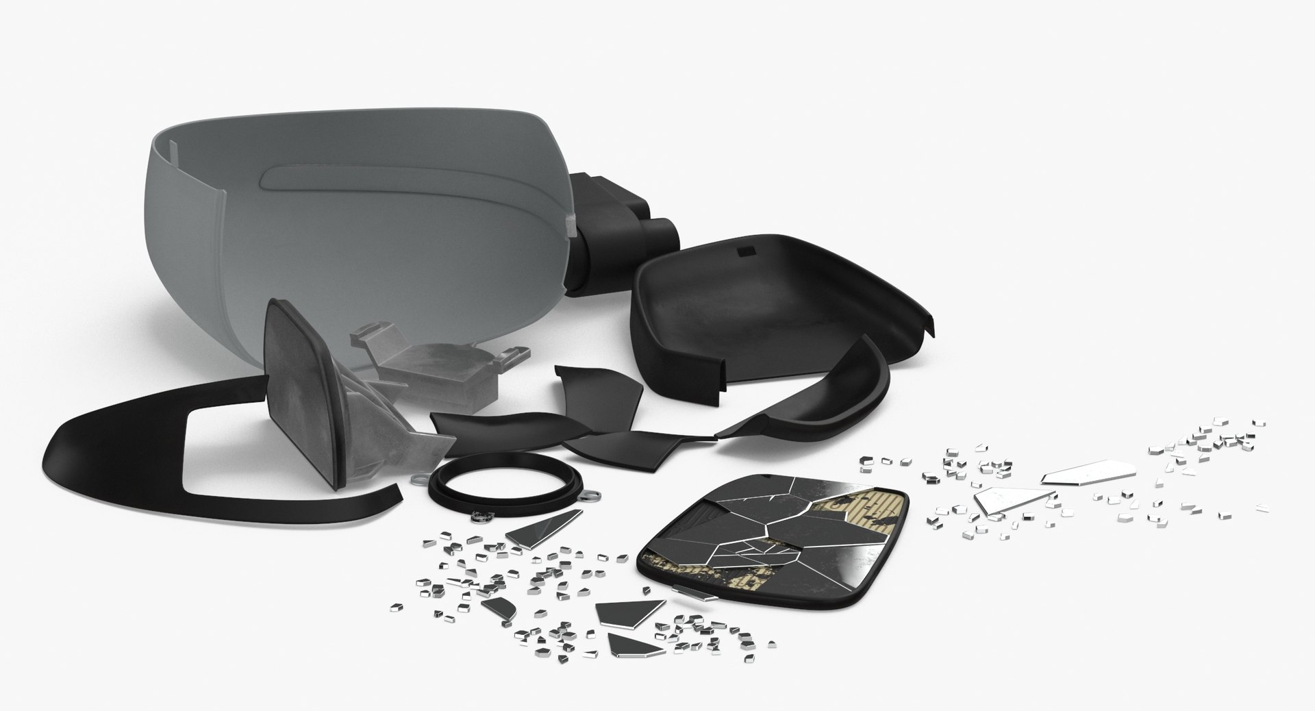 Side Mirror 3D Model - TurboSquid 1942164