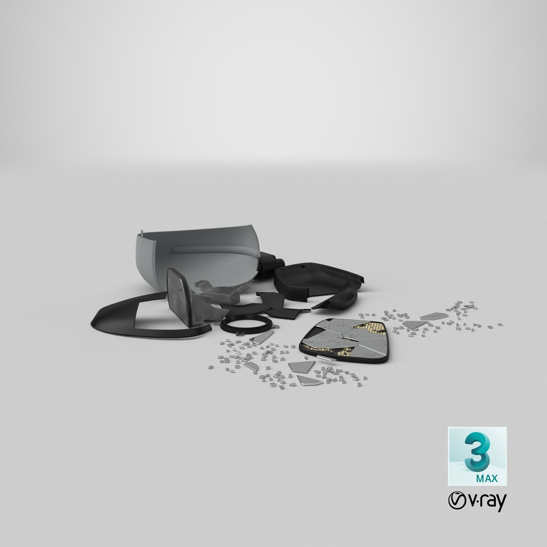 Side Mirror 3D model - TurboSquid 1942164
