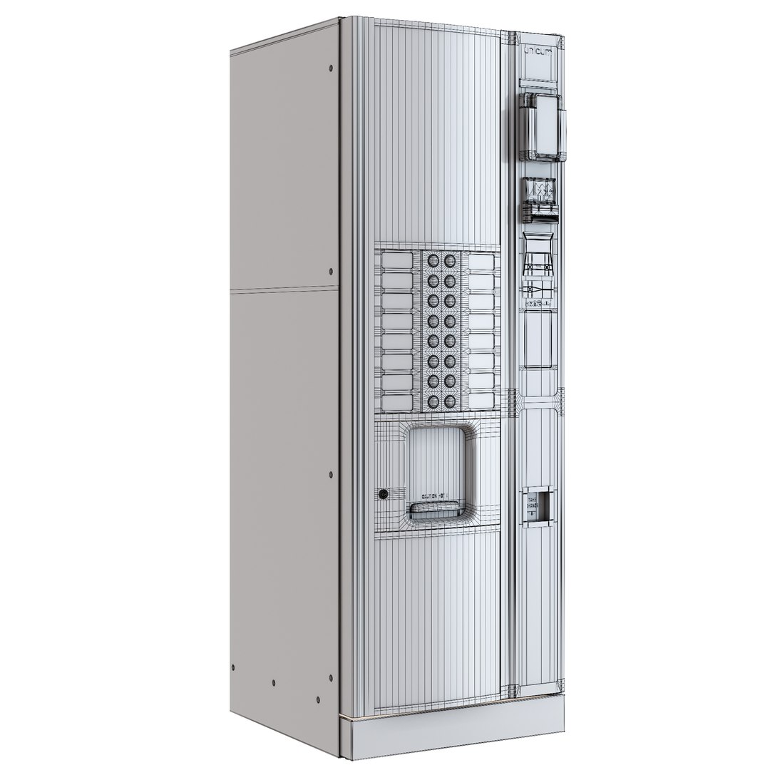 Vending Coffee Machine Terminal Model - TurboSquid 2018189