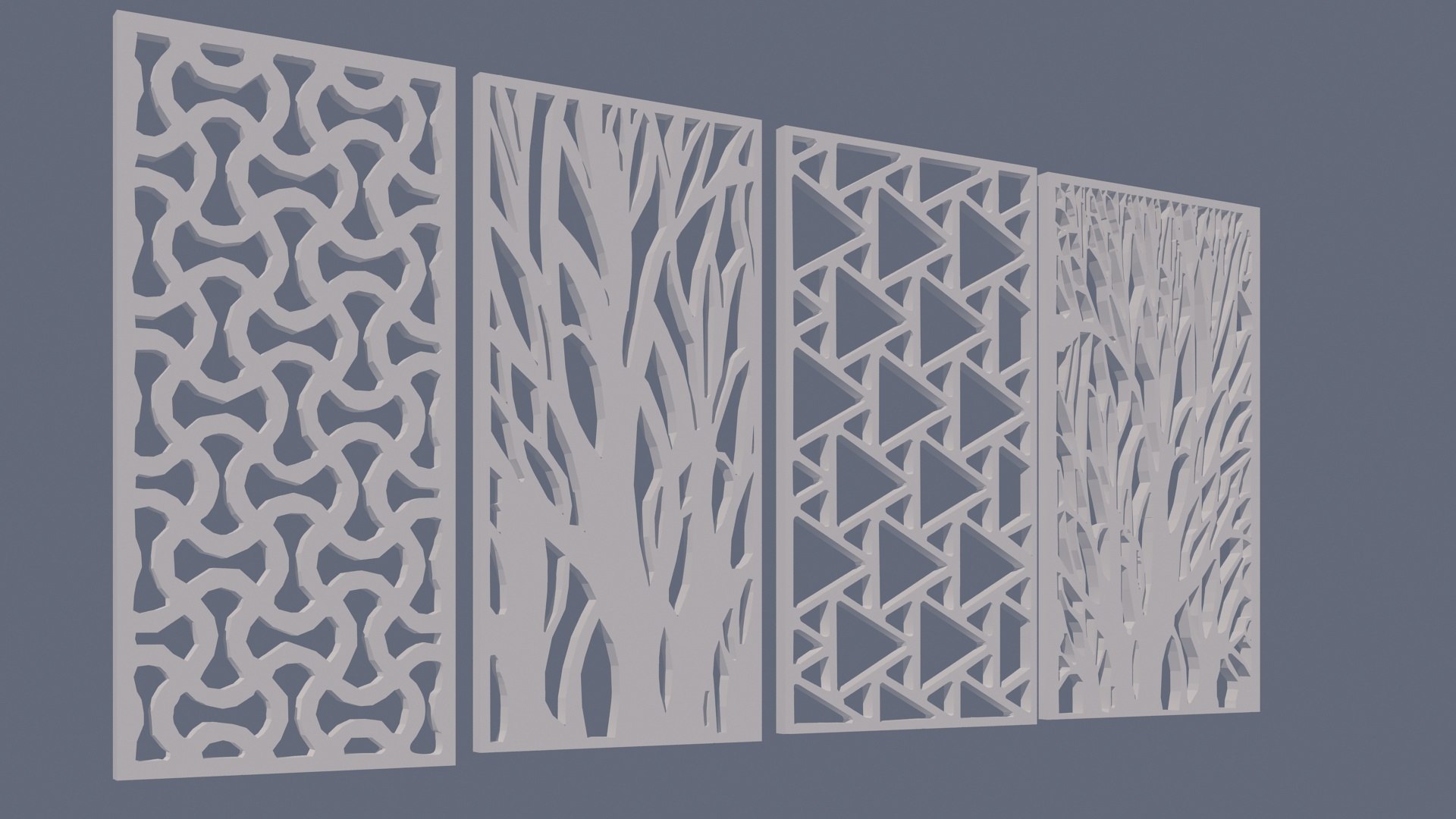 Mdf Jali 3D Model - TurboSquid 1402097