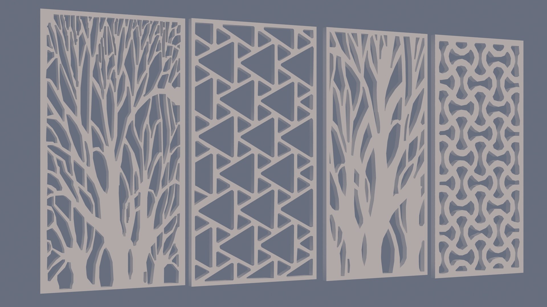 Mdf Jali 3D Model - TurboSquid 1402097