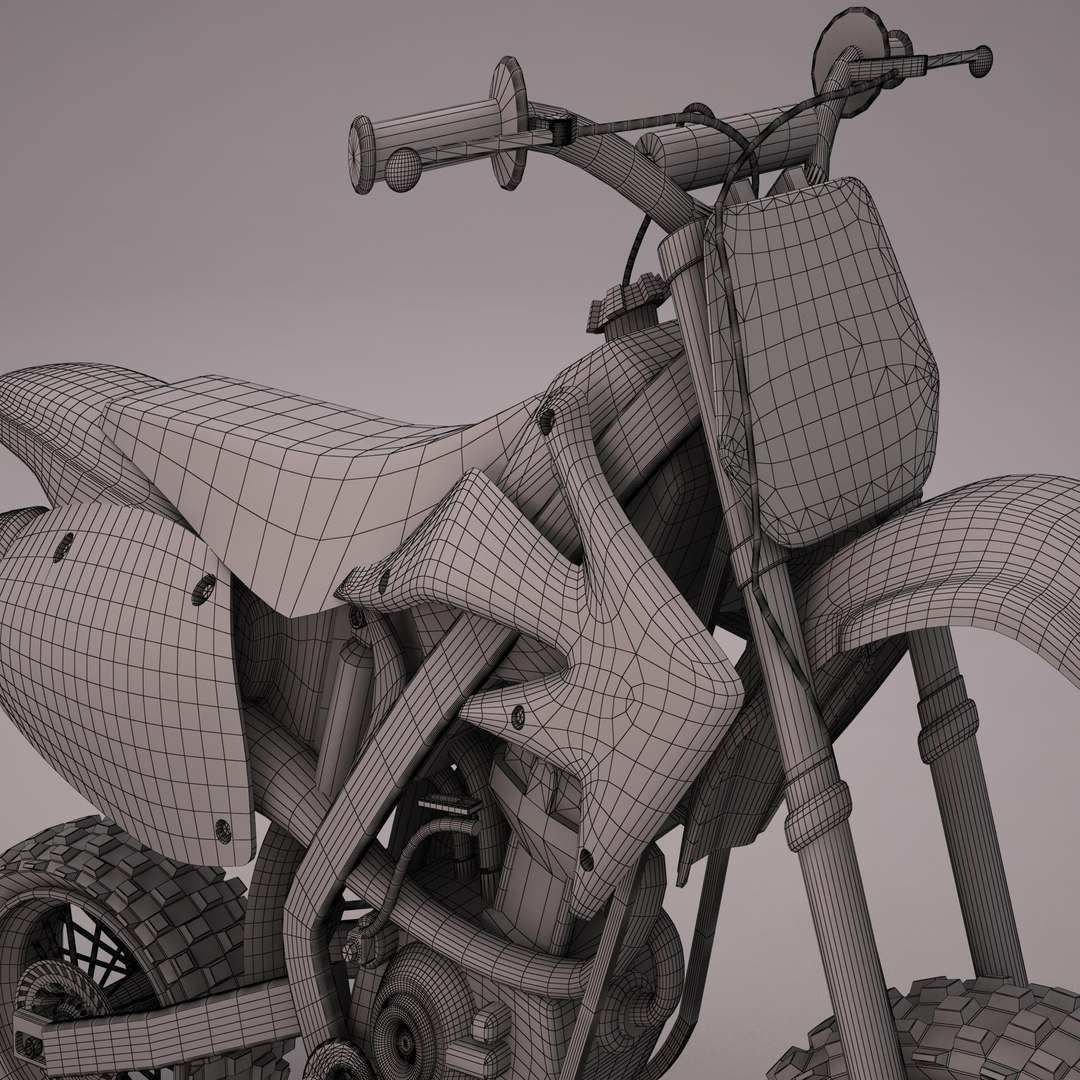 Motocross Bike Model - TurboSquid 1337998