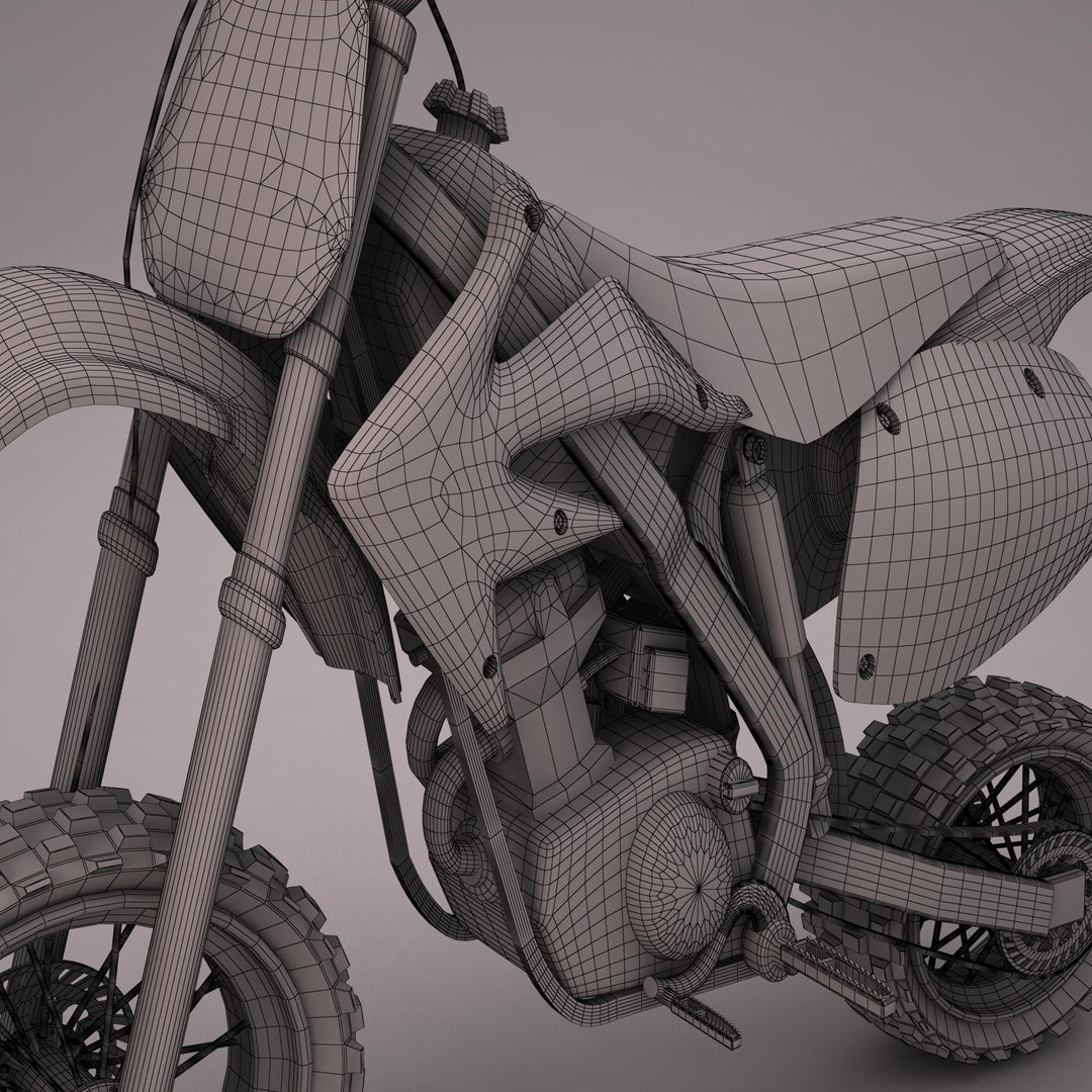 Motocross Bike Model - TurboSquid 1337998