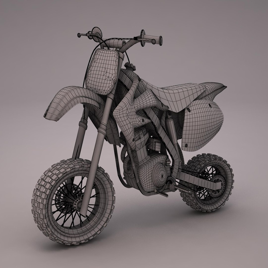 Motocross Bike Model - TurboSquid 1337998