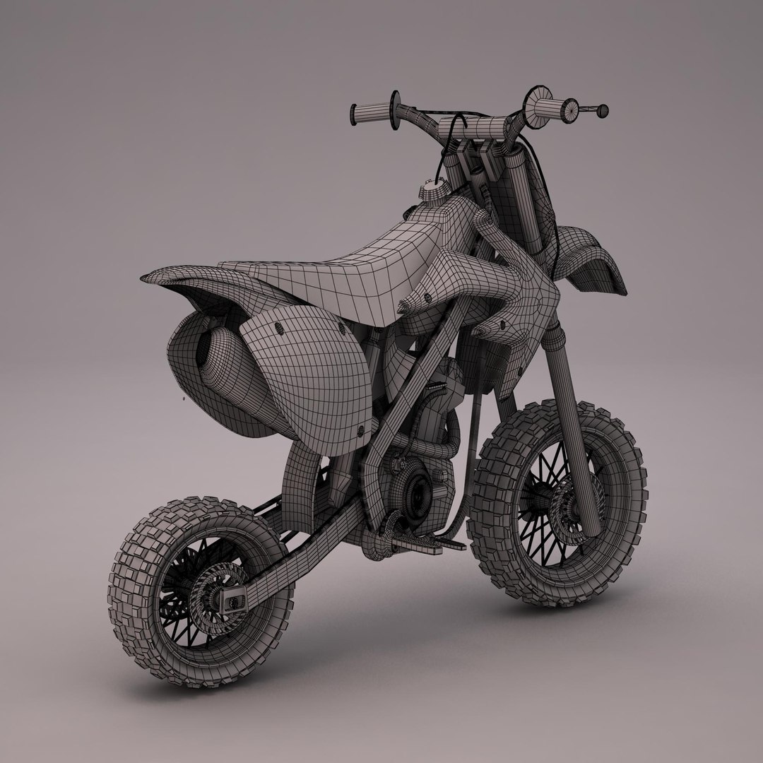 Motocross Bike Model - TurboSquid 1337998